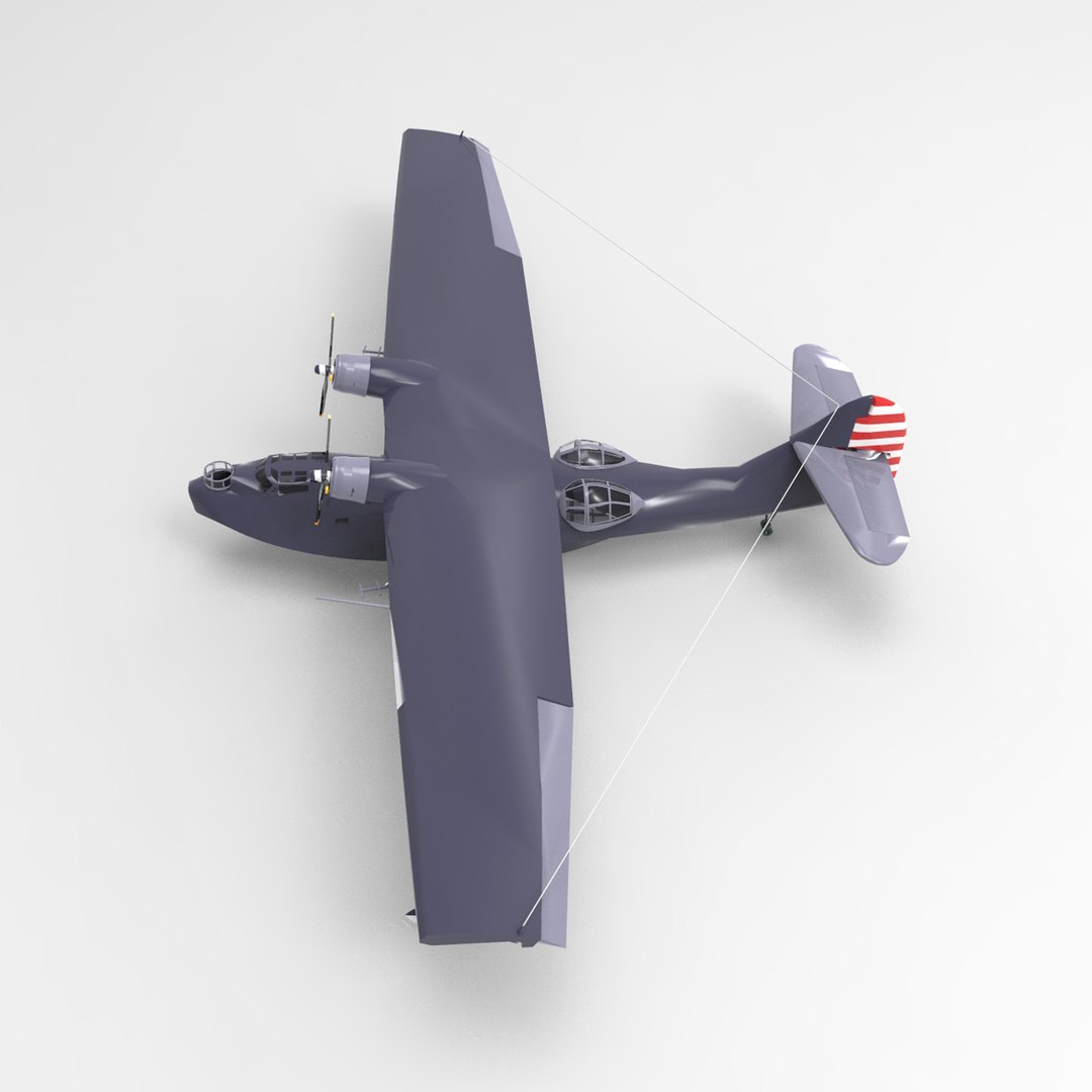 3D Model Consolidated PBY Catalina Airplane - TurboSquid 2084050