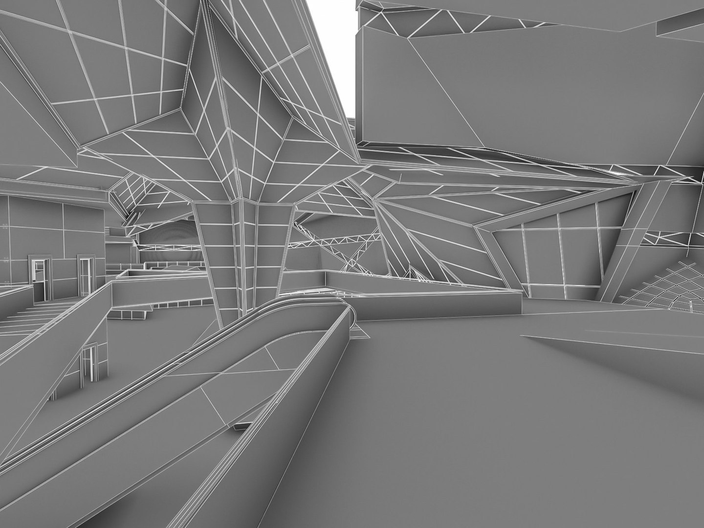 Museum Interior 3D model - TurboSquid 1751311