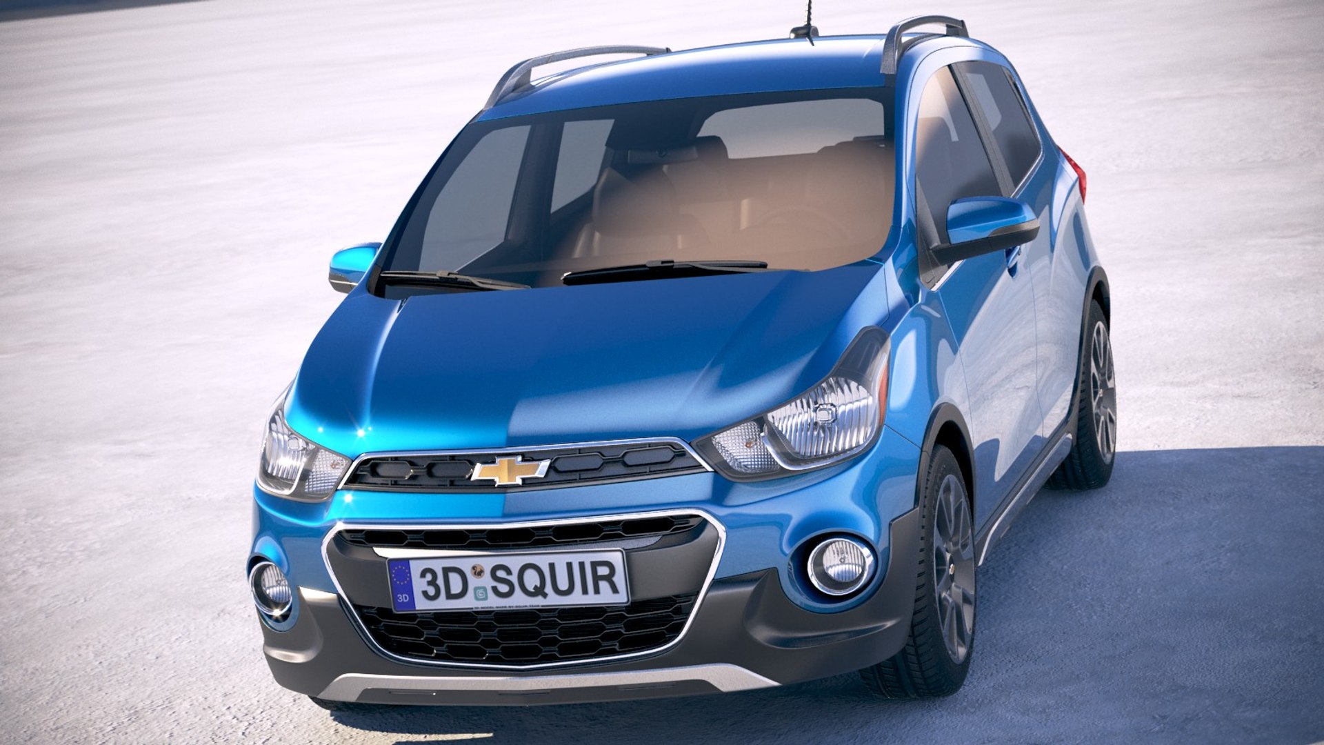 Chevrolet Spark Activ Model - TurboSquid 1204555