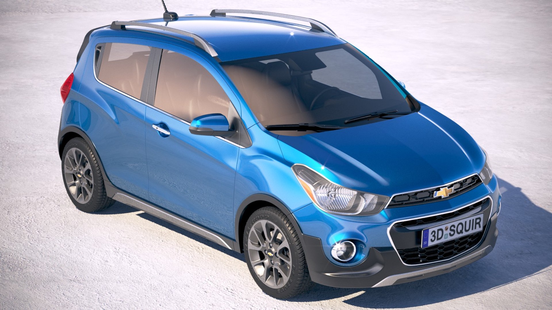 Chevrolet Spark Activ Model - TurboSquid 1204555