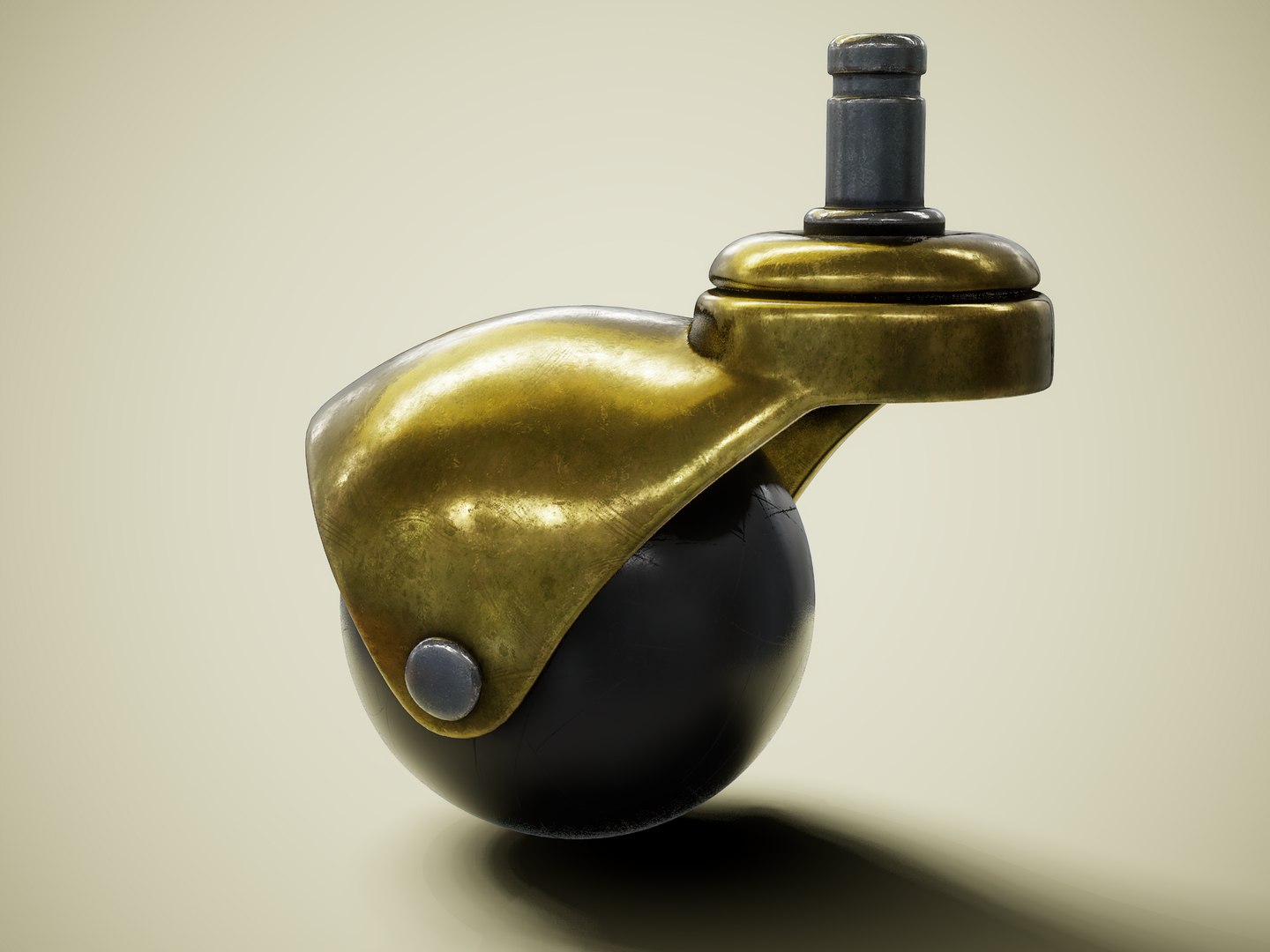 Wheel Caster 3D Model - TurboSquid 1677867