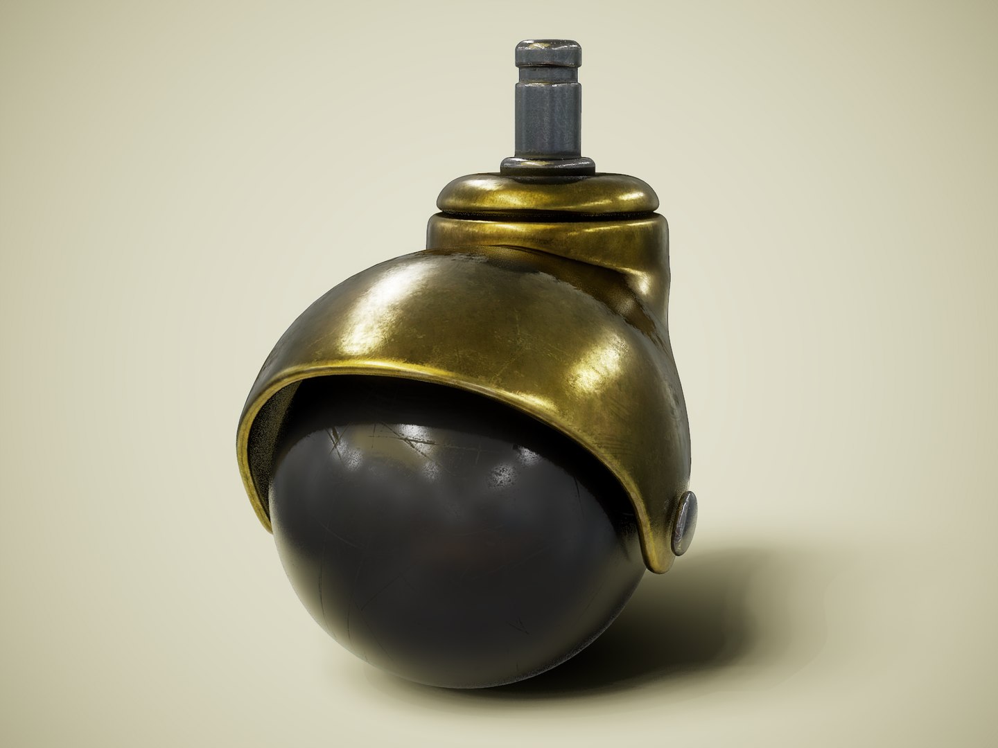 Wheel Caster 3D Model - TurboSquid 1677867