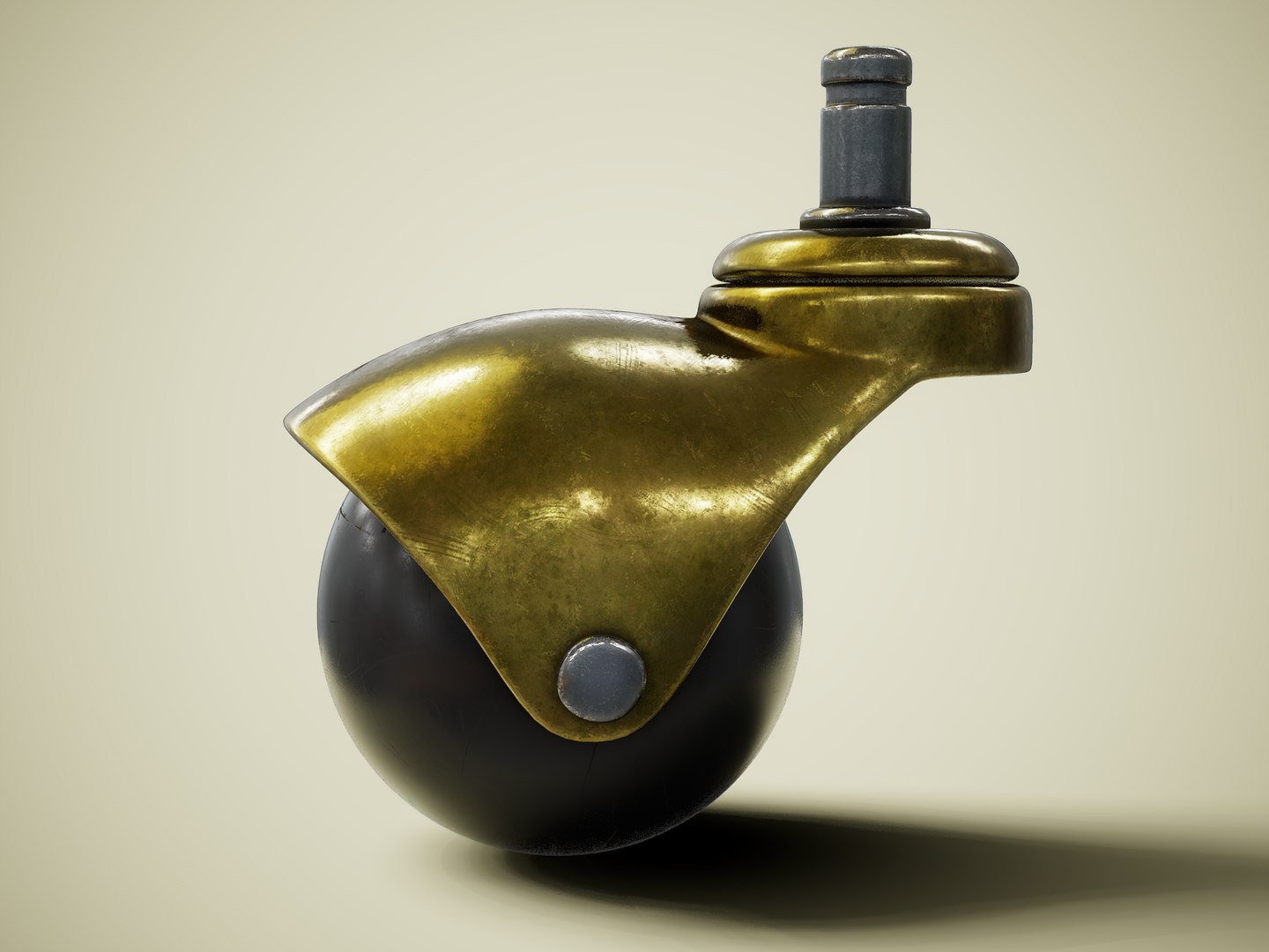 Wheel Caster 3D Model - TurboSquid 1677867