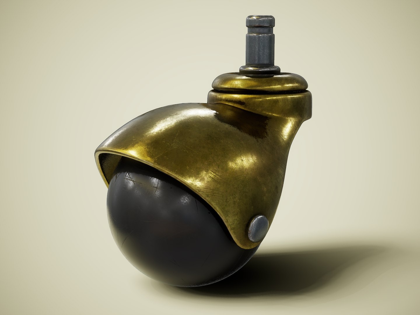 Wheel Caster 3D Model - TurboSquid 1677867