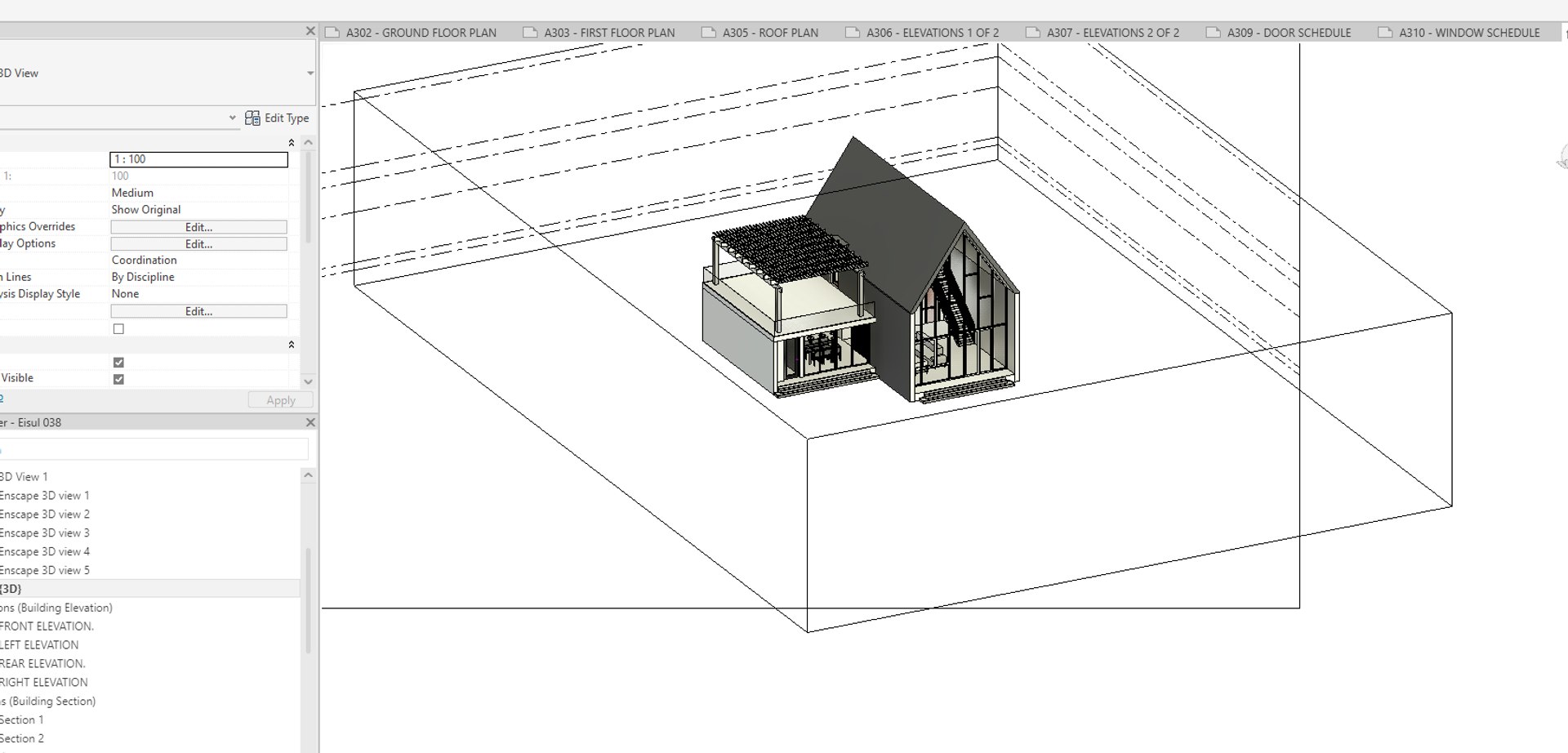 Rustic A-Frame Cabin House 3D Model - TurboSquid 2145305