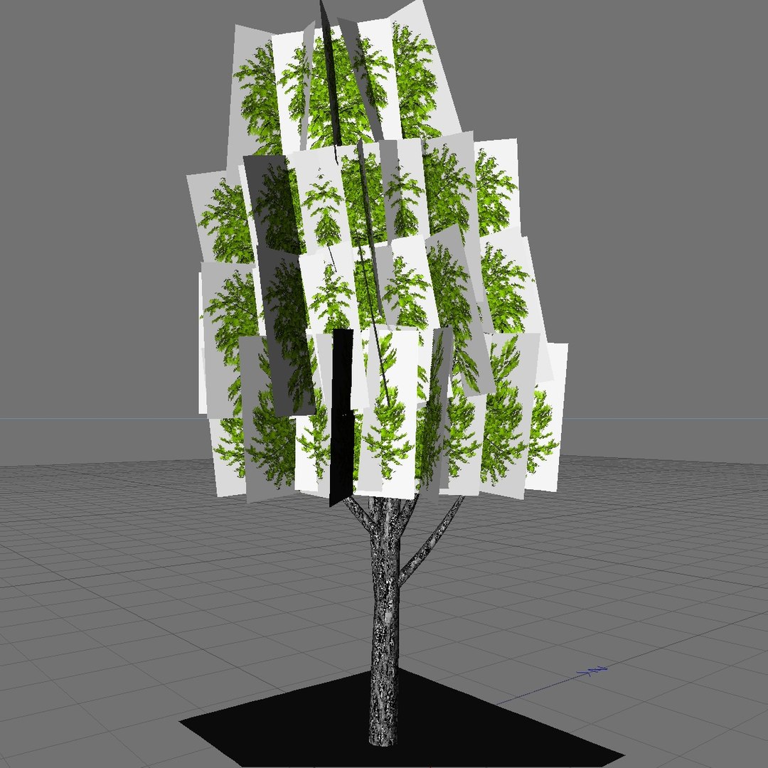pc tree 3d model