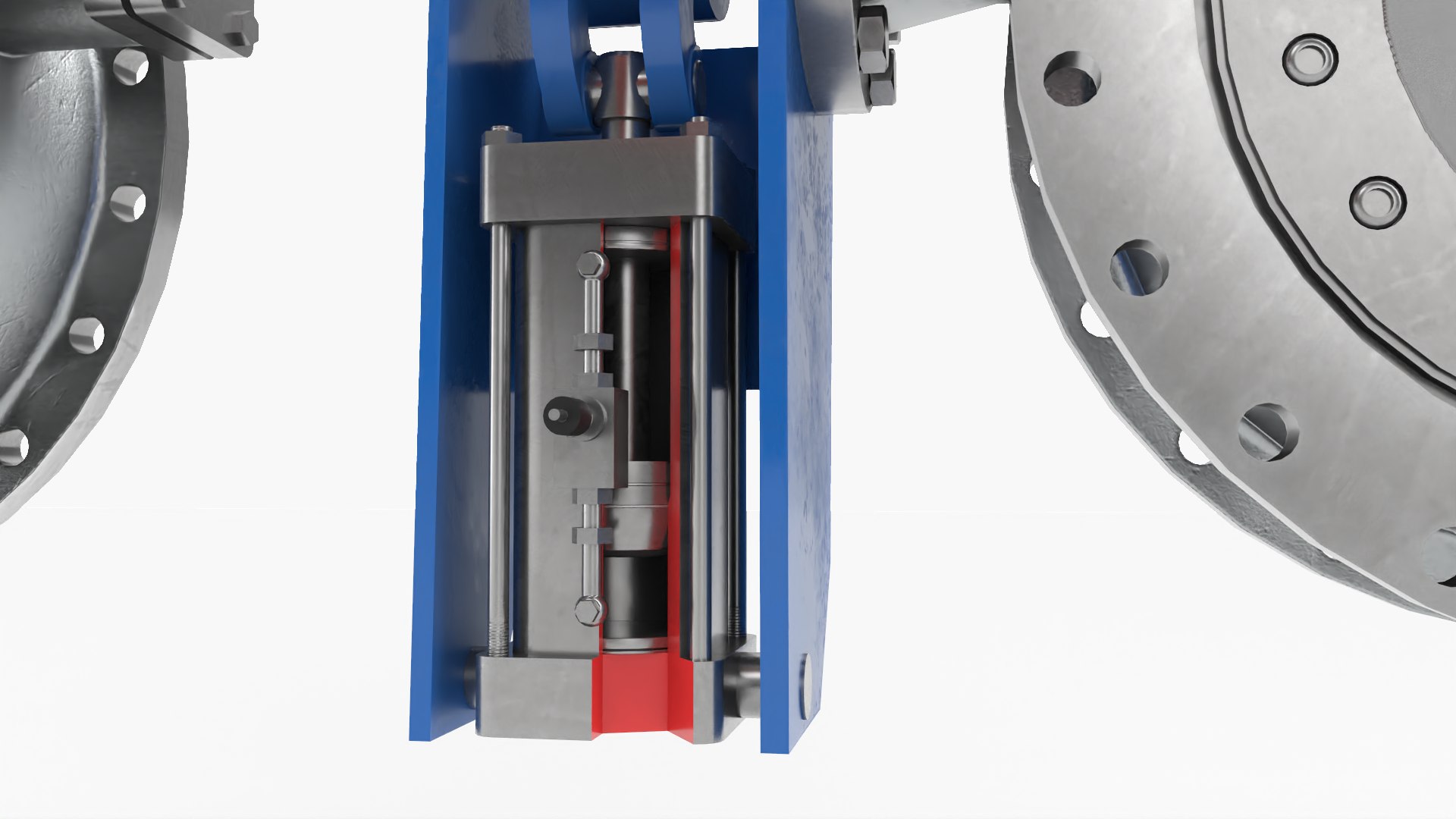 Butterfly Valve 3D Model - TurboSquid 2198327