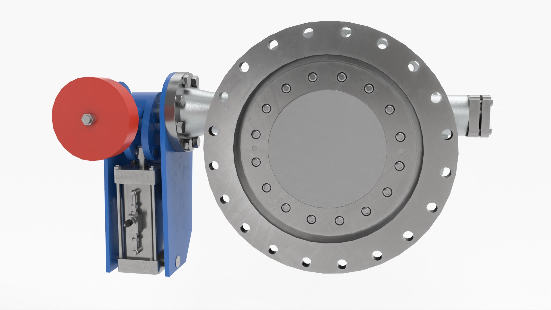 Butterfly Valve 3D Model - TurboSquid 2198327