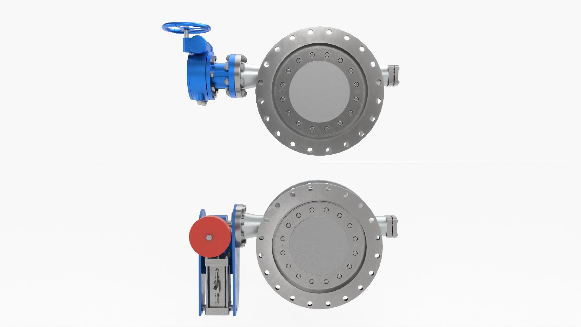 Butterfly Valve 3D Model - TurboSquid 2198327