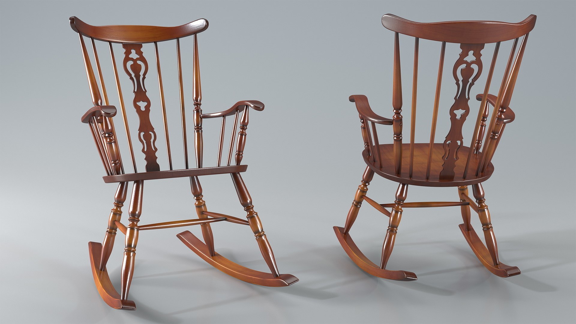 Rocking Chairs Collection 2 3D Model - TurboSquid 2189224