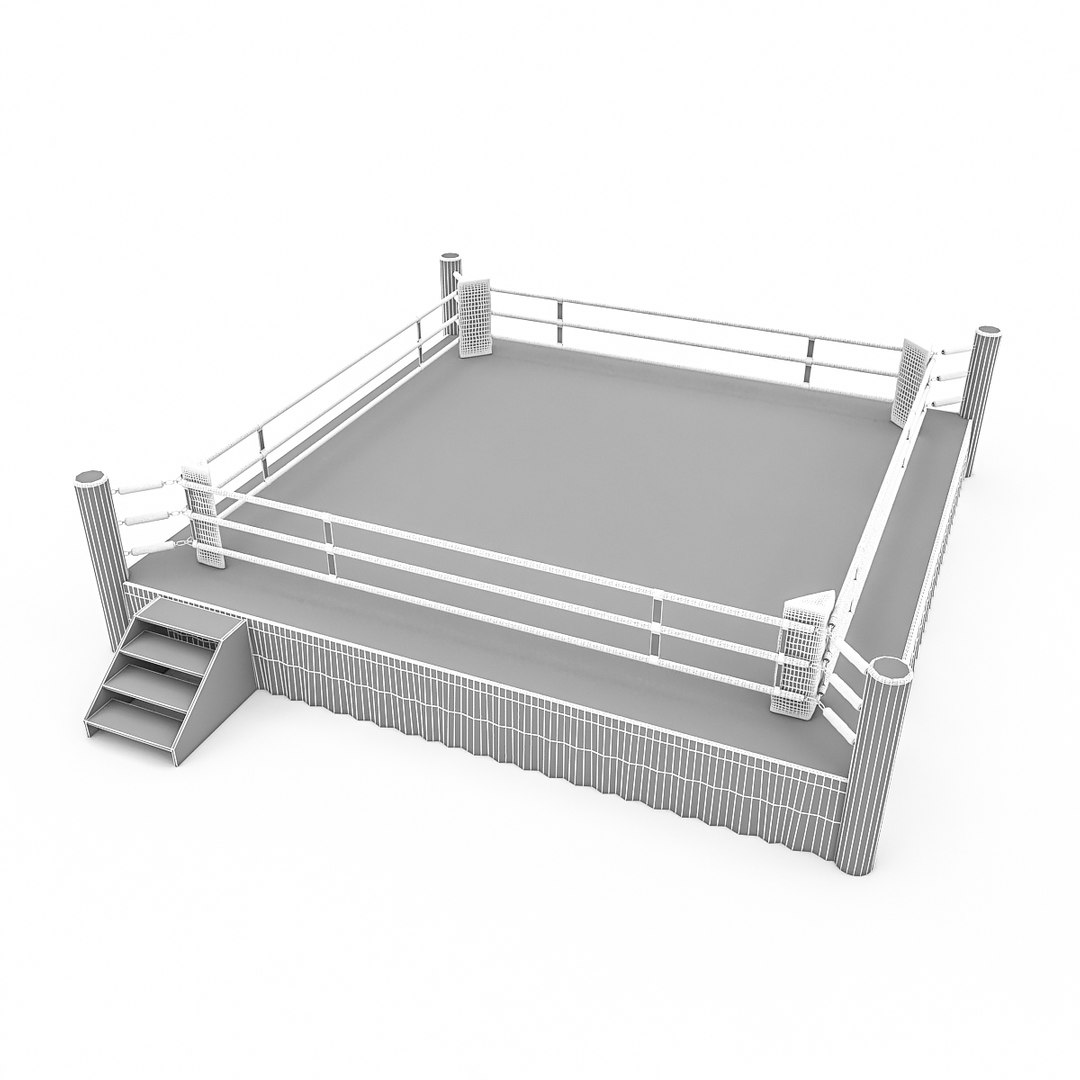 Boxing Area 2 3D Model - TurboSquid 1540857