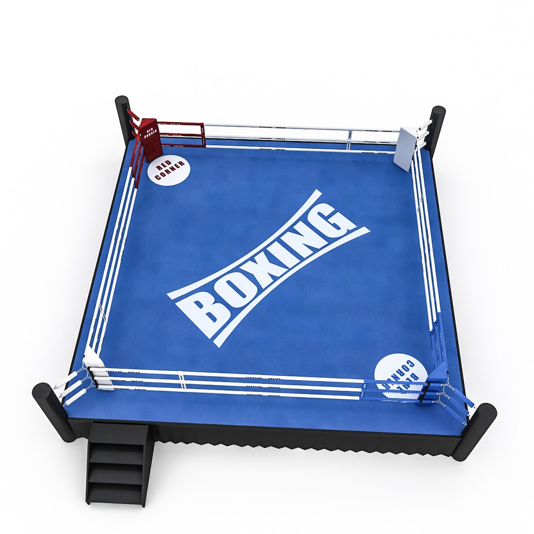 Boxing Area 2 3D Model - TurboSquid 1540857