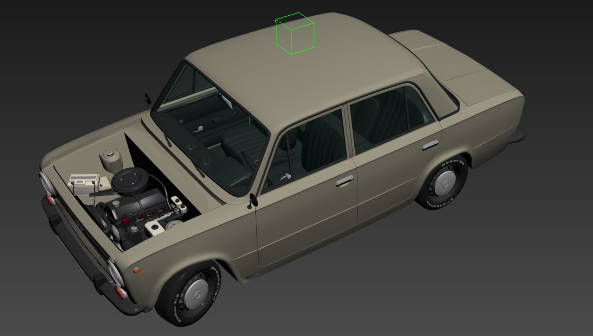 Fiat 124 3D Model - TurboSquid 2010434