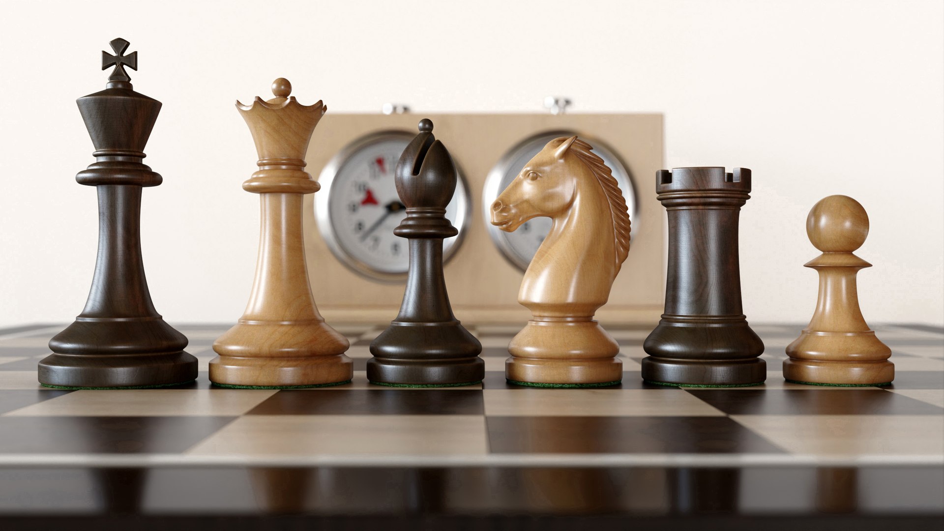 RAY STYLE CHESS SET 3D - TurboSquid 2236472