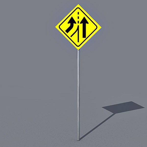 traffic sign 3d model