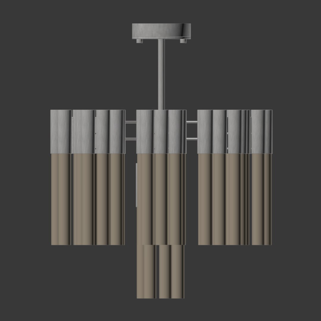 Pendant lamp kamable chandelier 3D model - TurboSquid 1606040