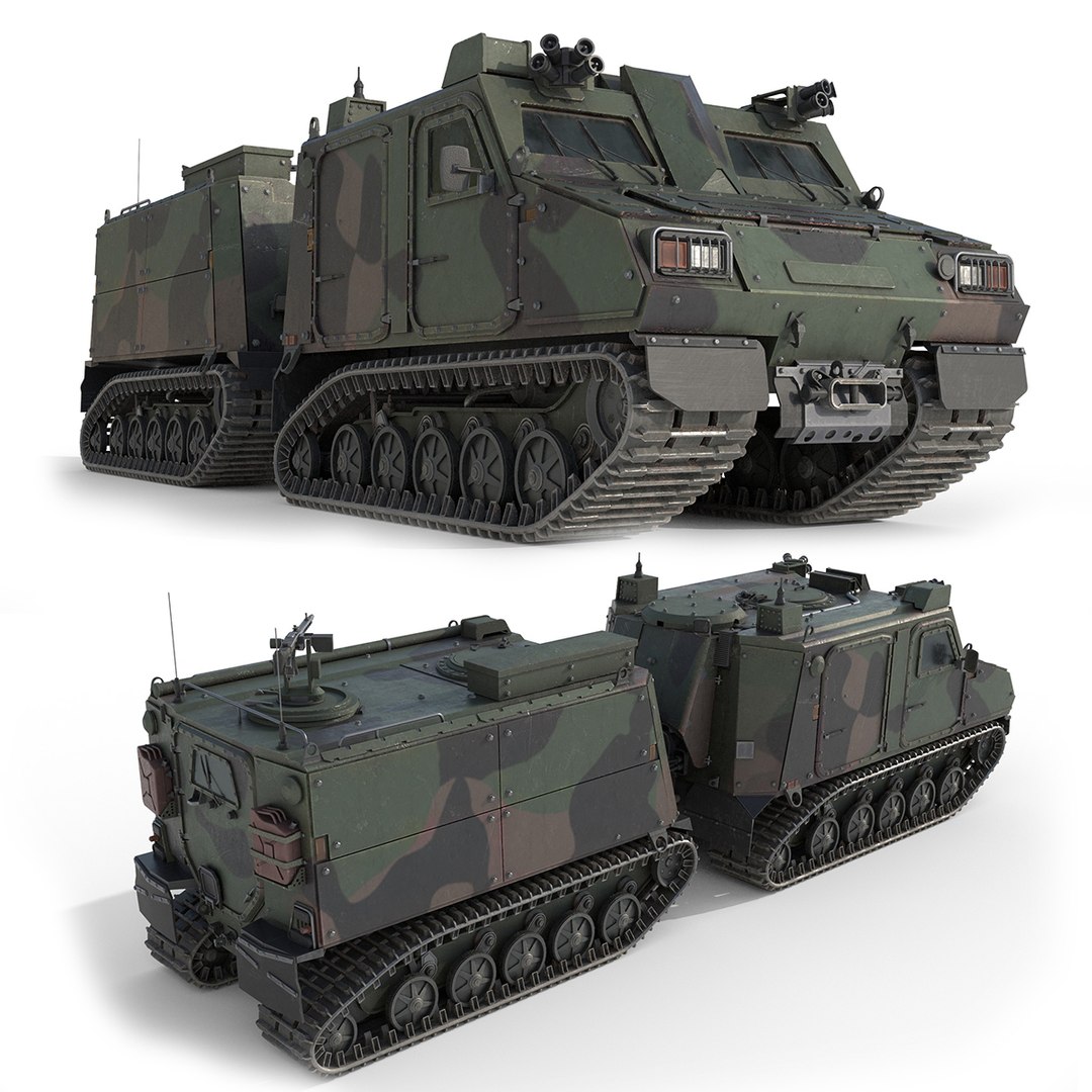 BvS10 Amphibious All Terrain Armoured Vehicle Model - TurboSquid 2241532