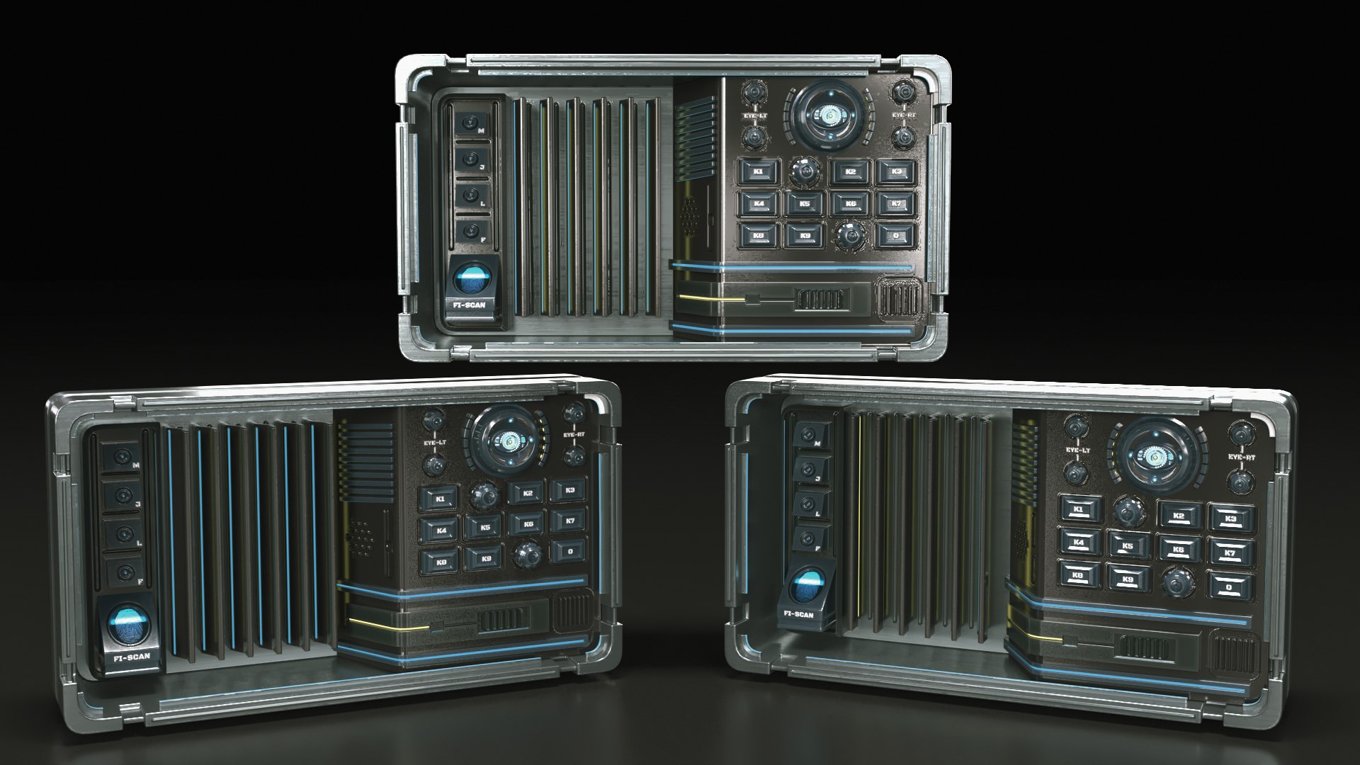 Control Panel 3D Model - TurboSquid 2123388