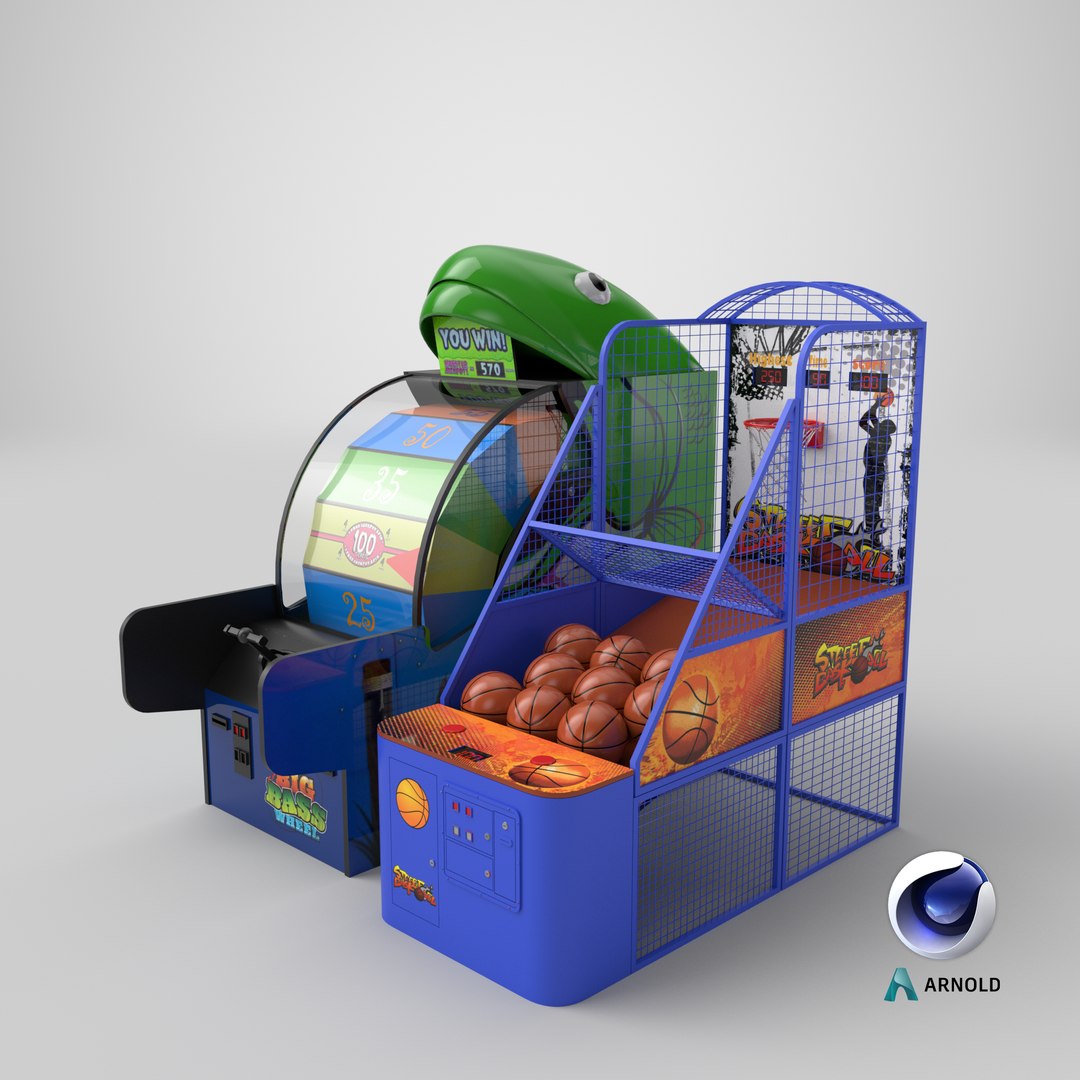 3D arcade games model - TurboSquid 1377015
