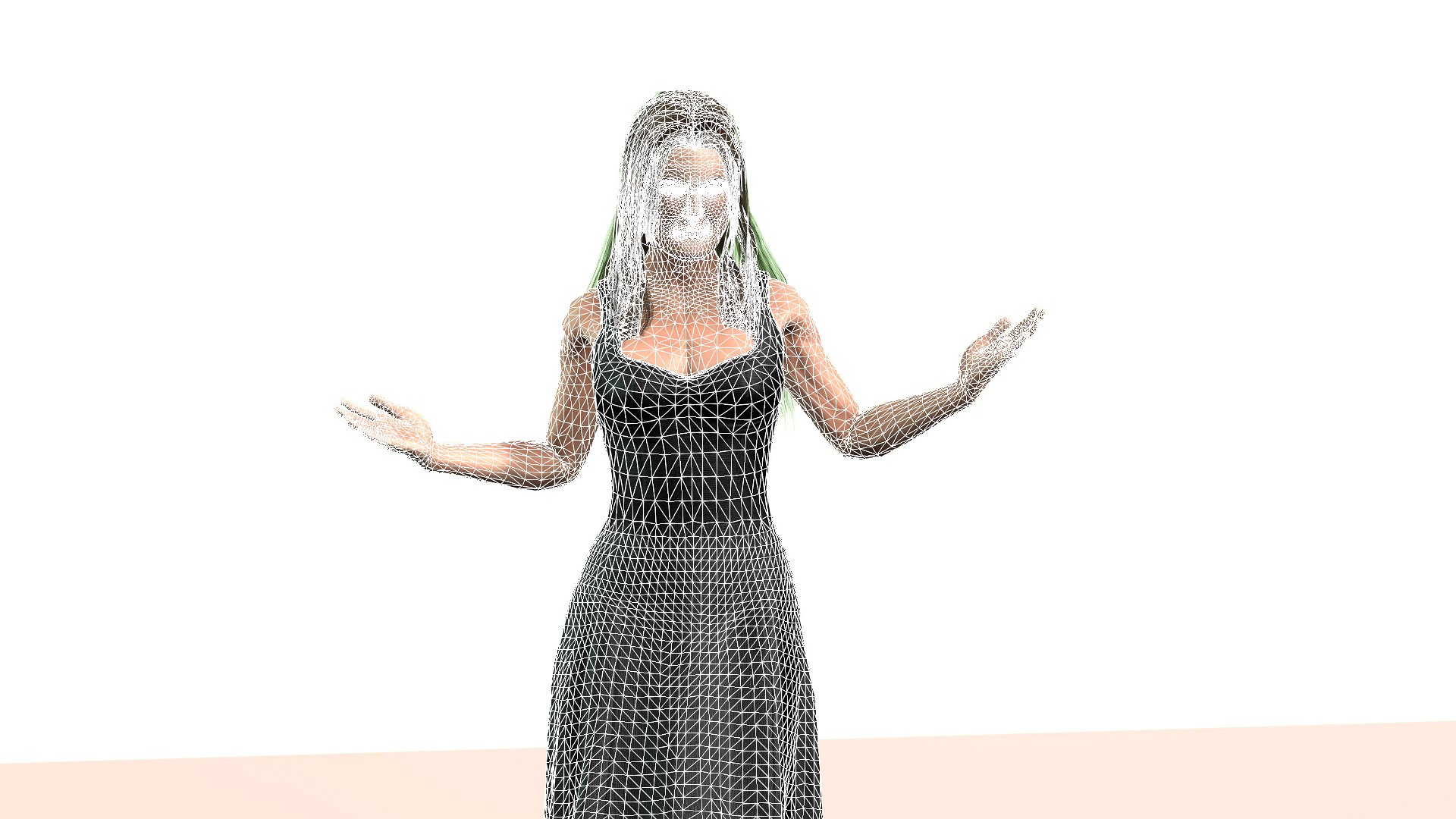3D Girl Angry Model - TurboSquid 1683986