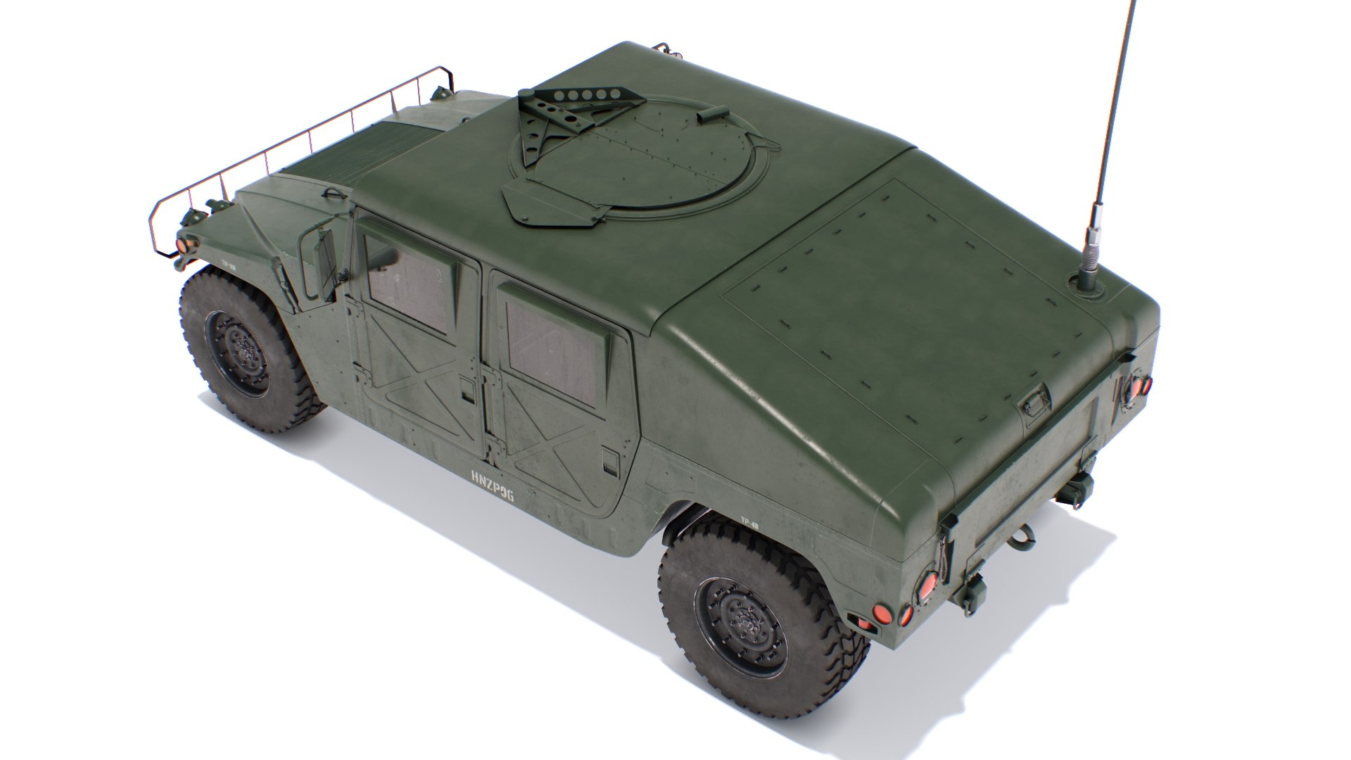 3D Military Humvee - TurboSquid 2387200