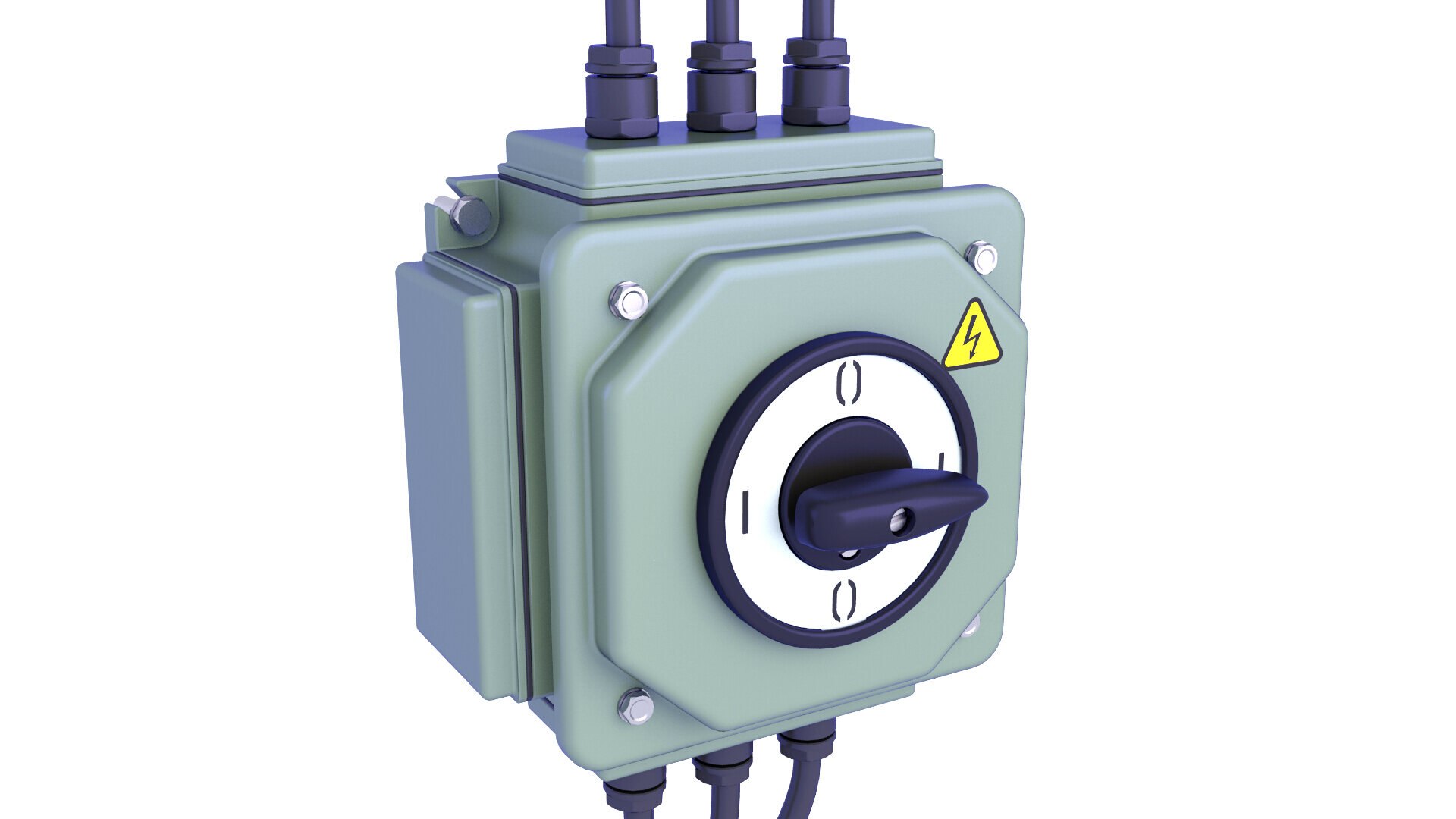 Industrial Control Electric Switch 6 3D model - TurboSquid 1912580