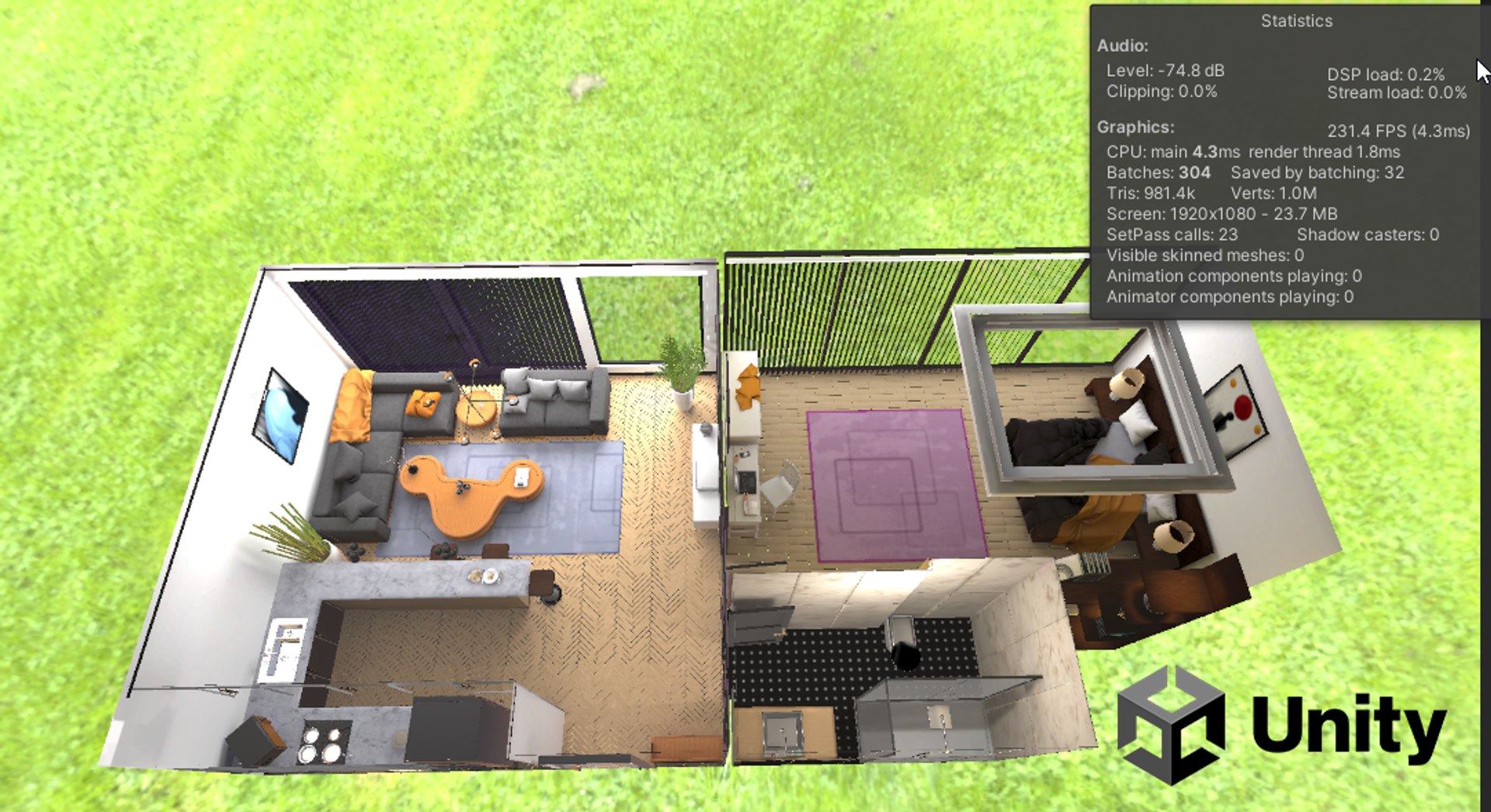 AR-VR-Ready Modern House 3D Model - TurboSquid 2257797