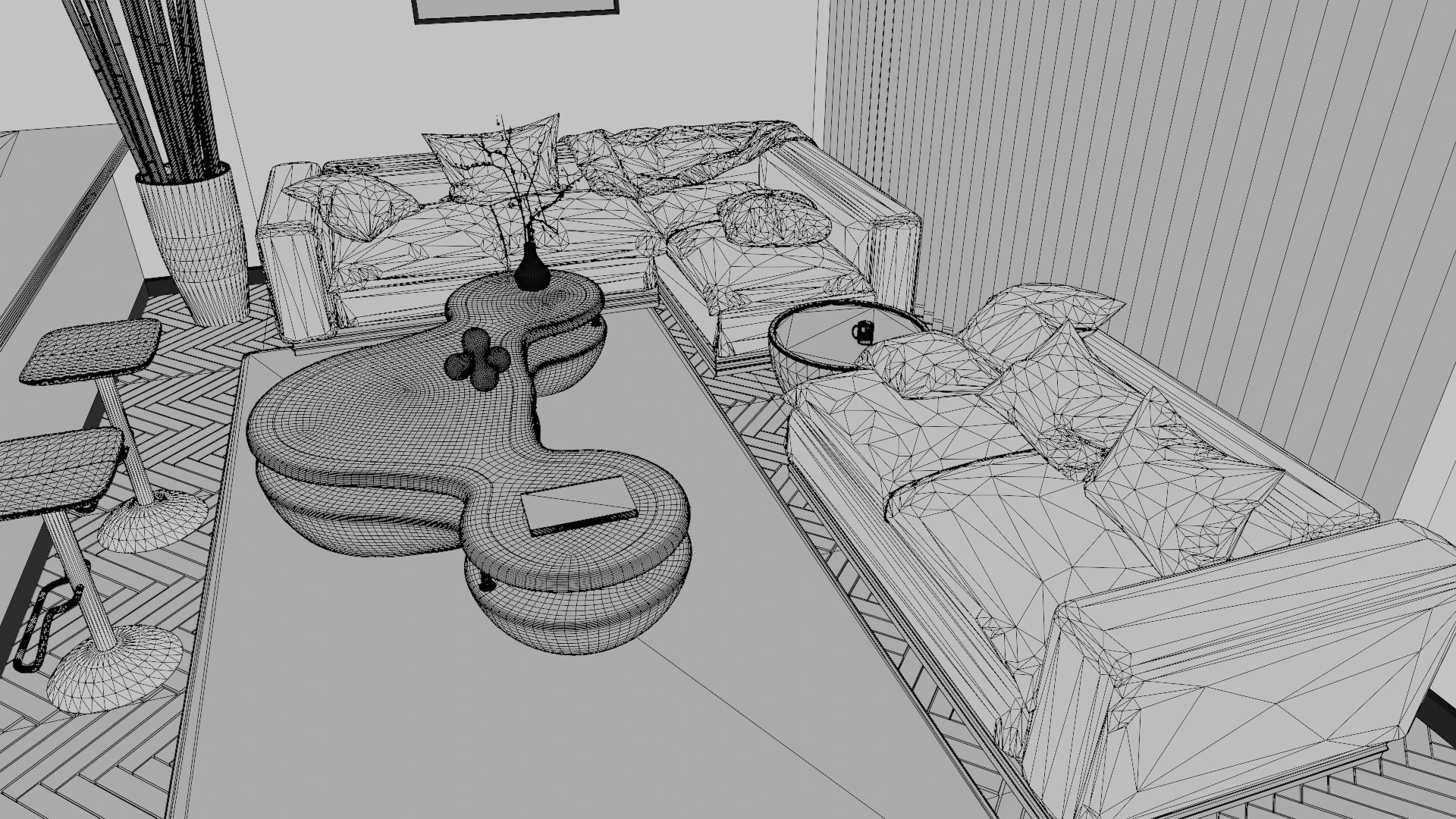 AR-VR-Ready Modern House 3D Model - TurboSquid 2257797