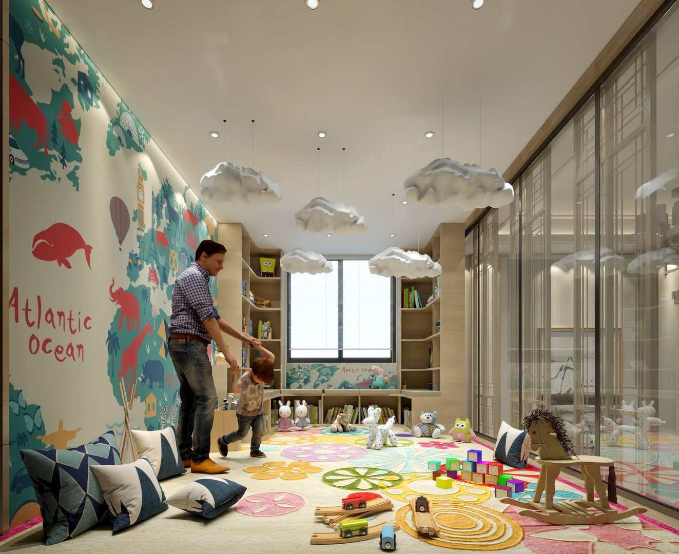 3D Kids Playroom - Entertainment Room - TurboSquid 2388010