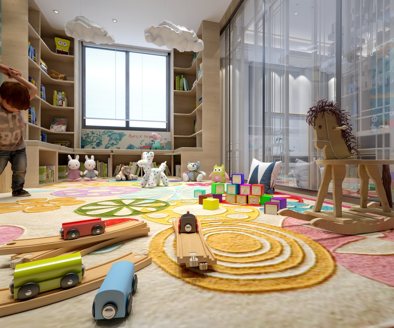 3D Kids Playroom - Entertainment Room - TurboSquid 2388010