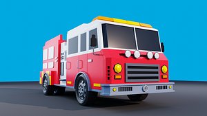 Fire Engine 3D Models for Download | TurboSquid