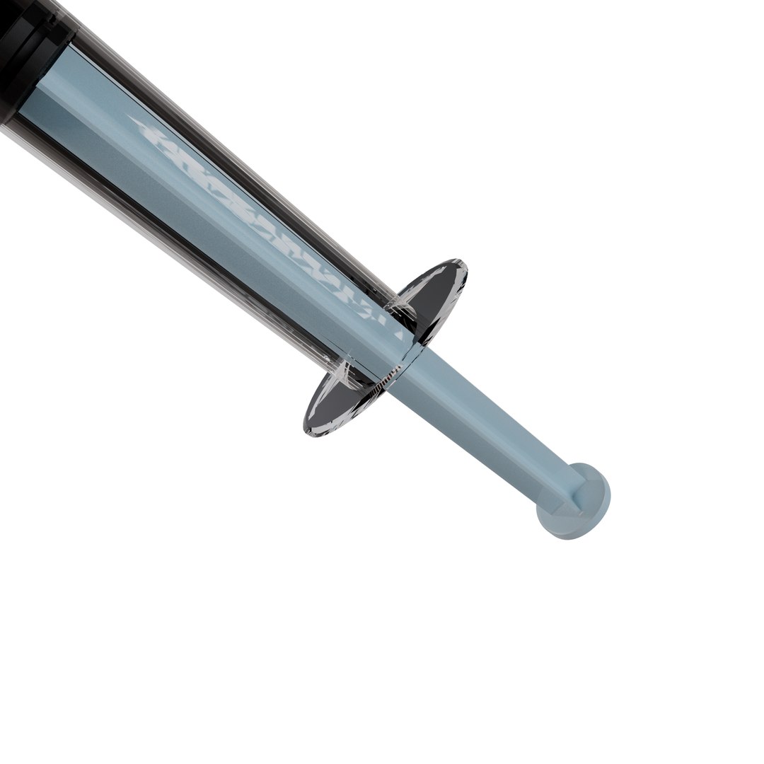 Syringe Model - TurboSquid 2230546