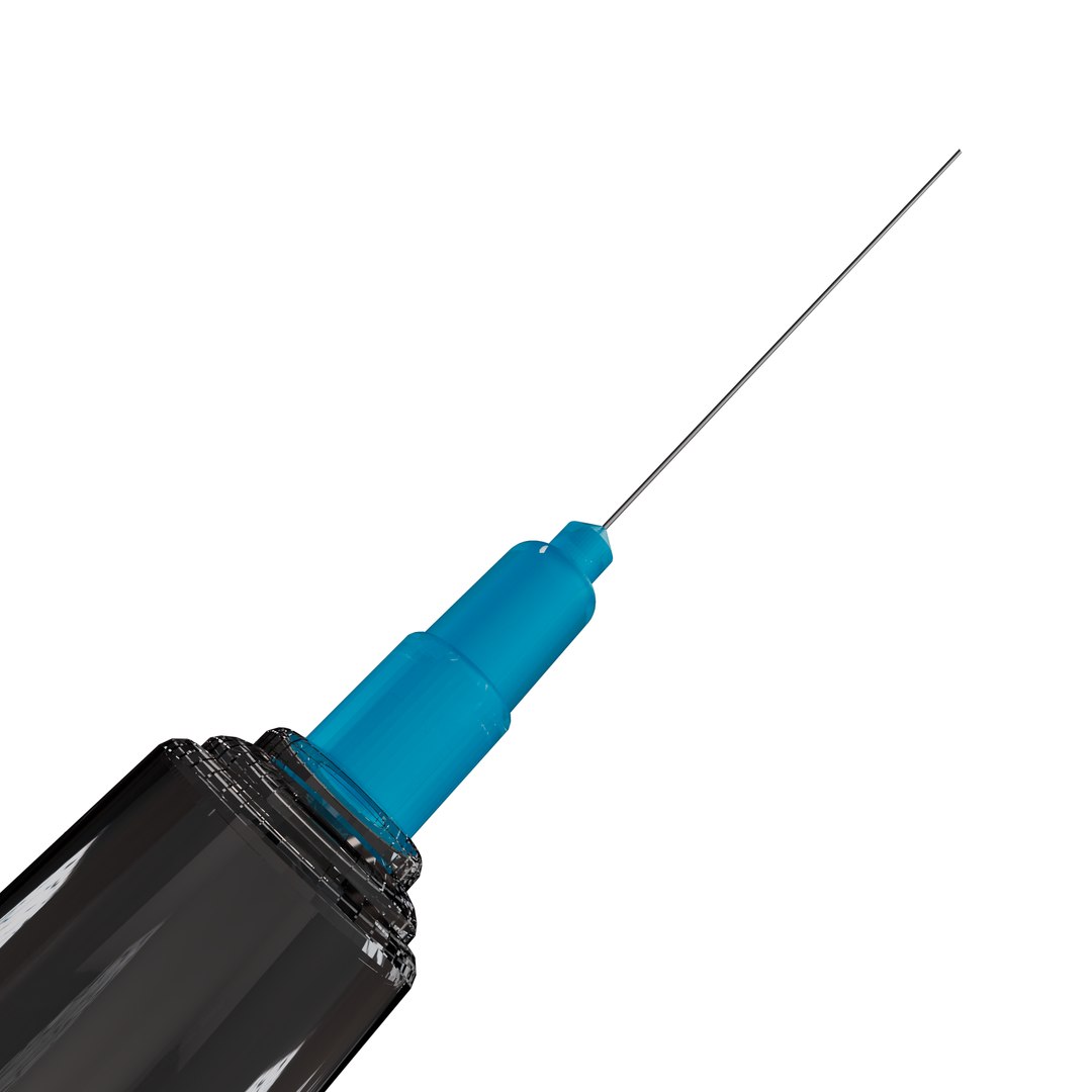 Syringe Model - TurboSquid 2230546