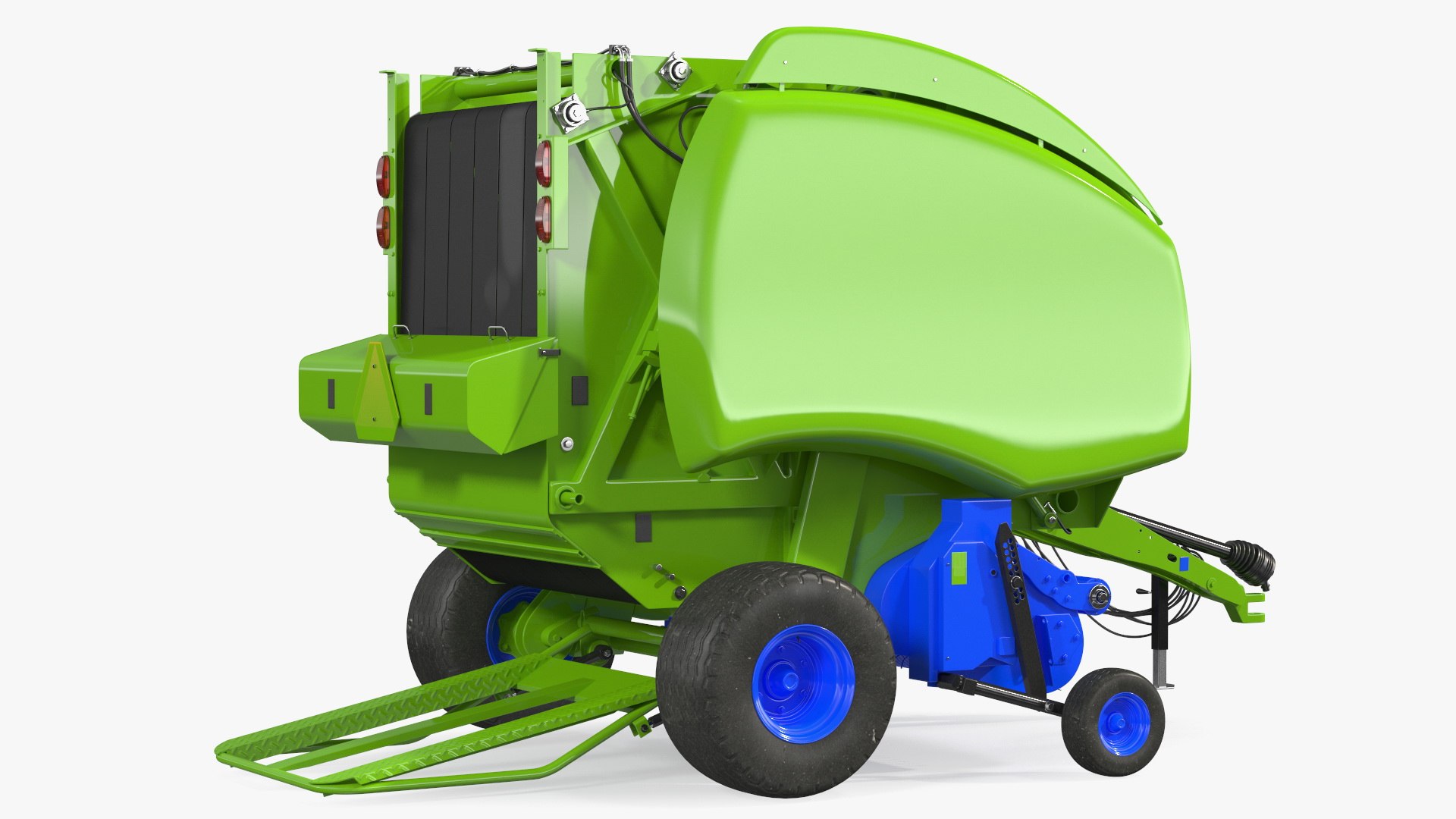 3D wrapper machine bales model - TurboSquid 1708723