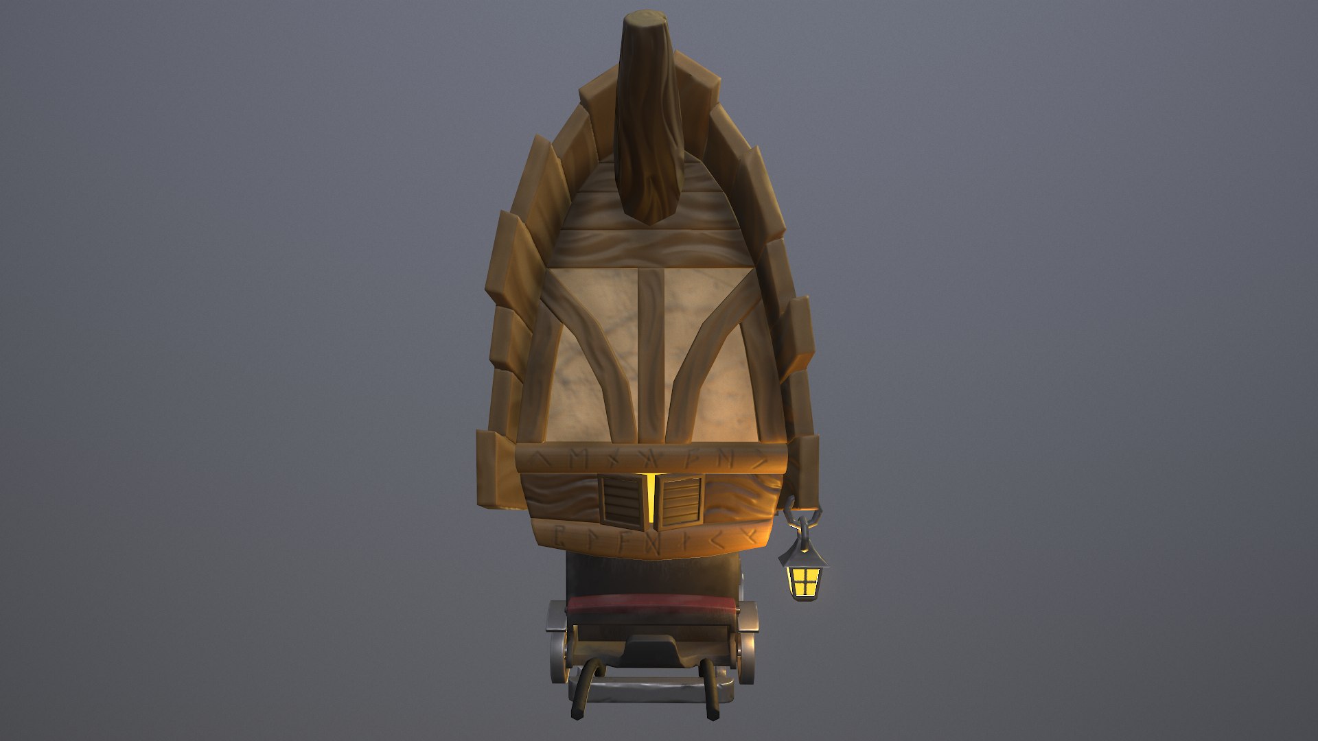 3D Stylized Wagon Model - TurboSquid 1993311