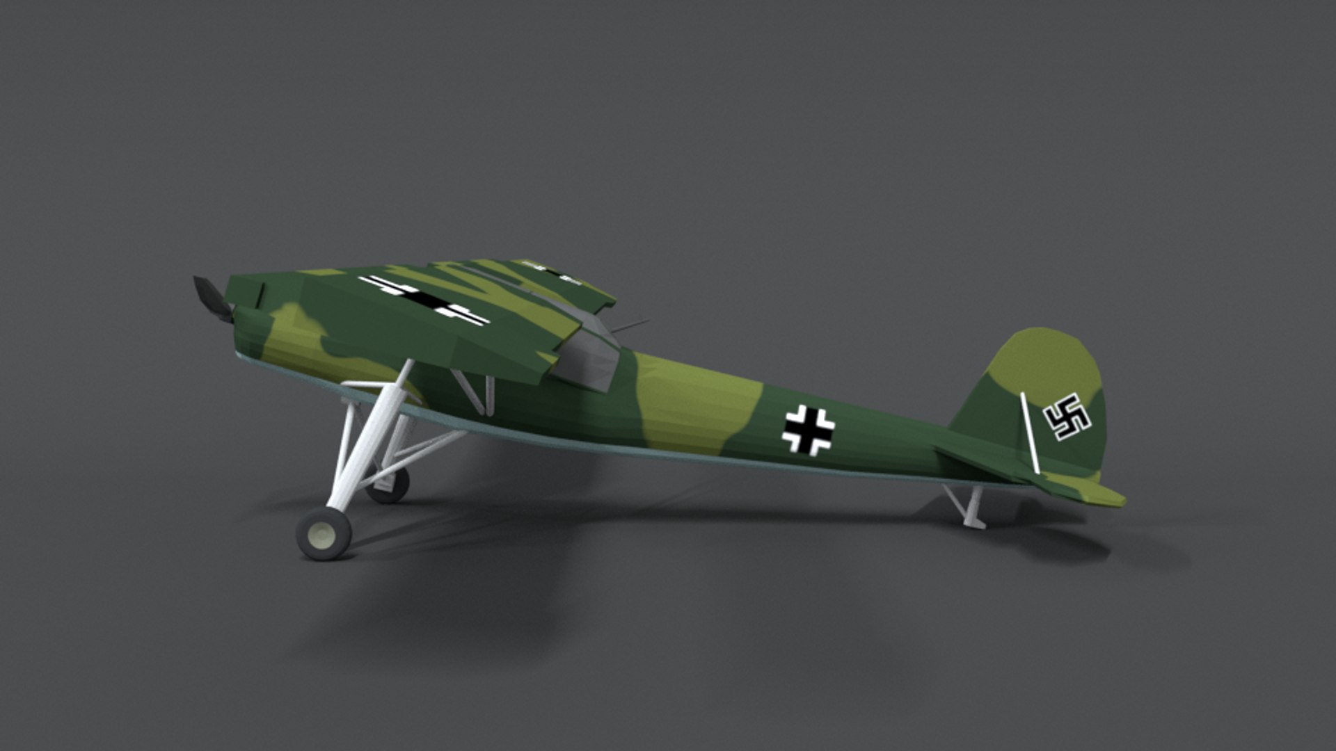 3D Fieseler Fi 156 Storch - TurboSquid 1559005