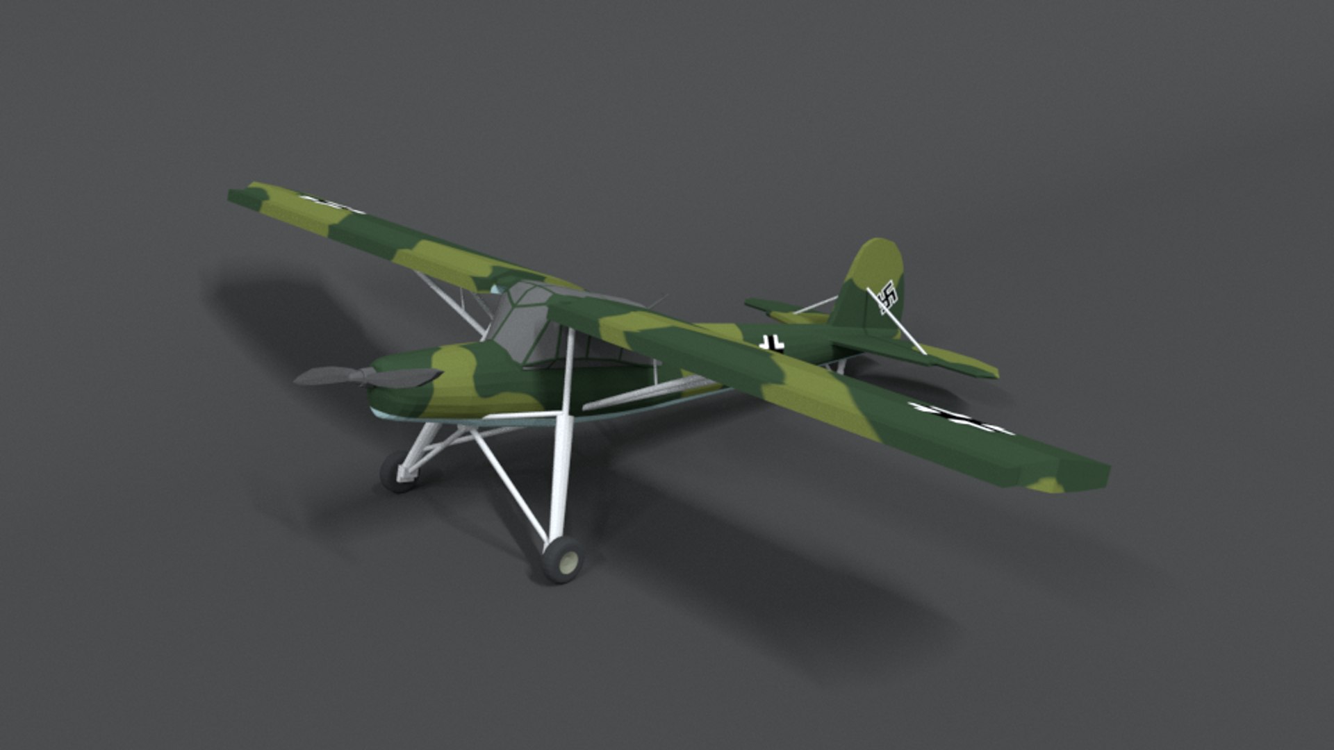 3D Fieseler Fi 156 Storch - TurboSquid 1559005