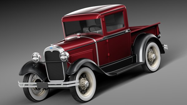 Ford Model A 3D Models for Download | TurboSquid