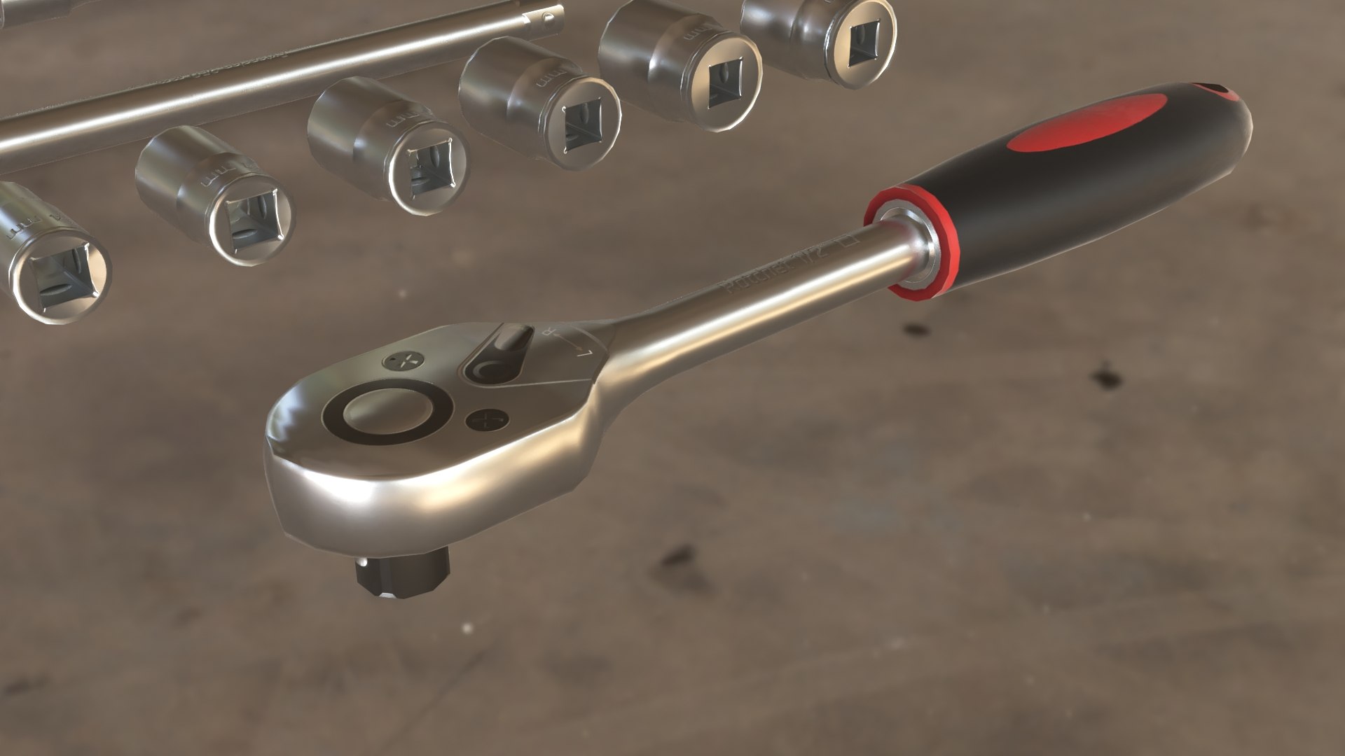 Ratchet Socket Model - TurboSquid 1703967