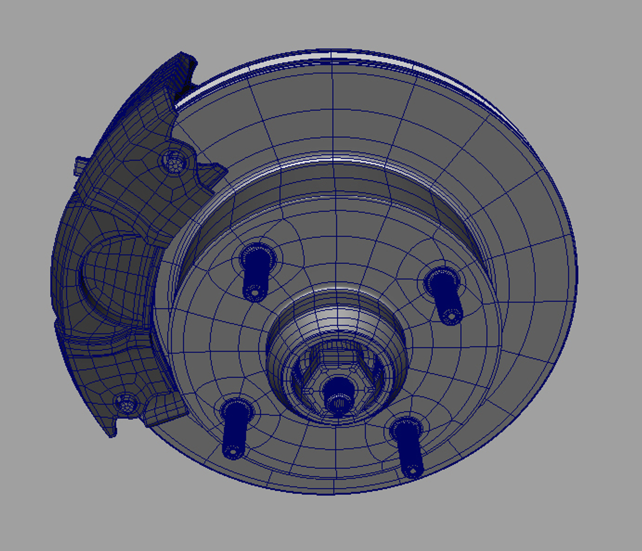 Disk break 3D model - TurboSquid 1166634