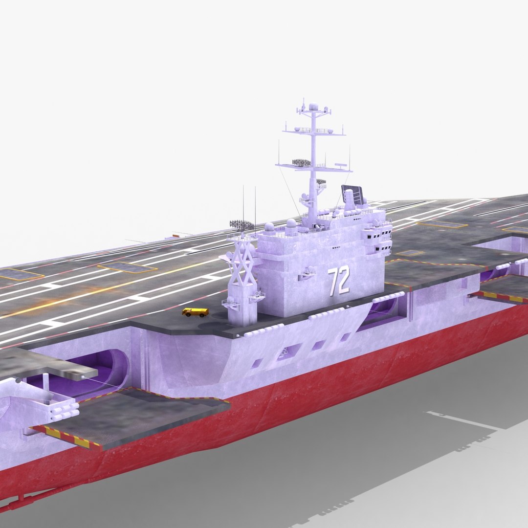 Cvn-72 Aircraft Carrier Cvn 3d 3ds