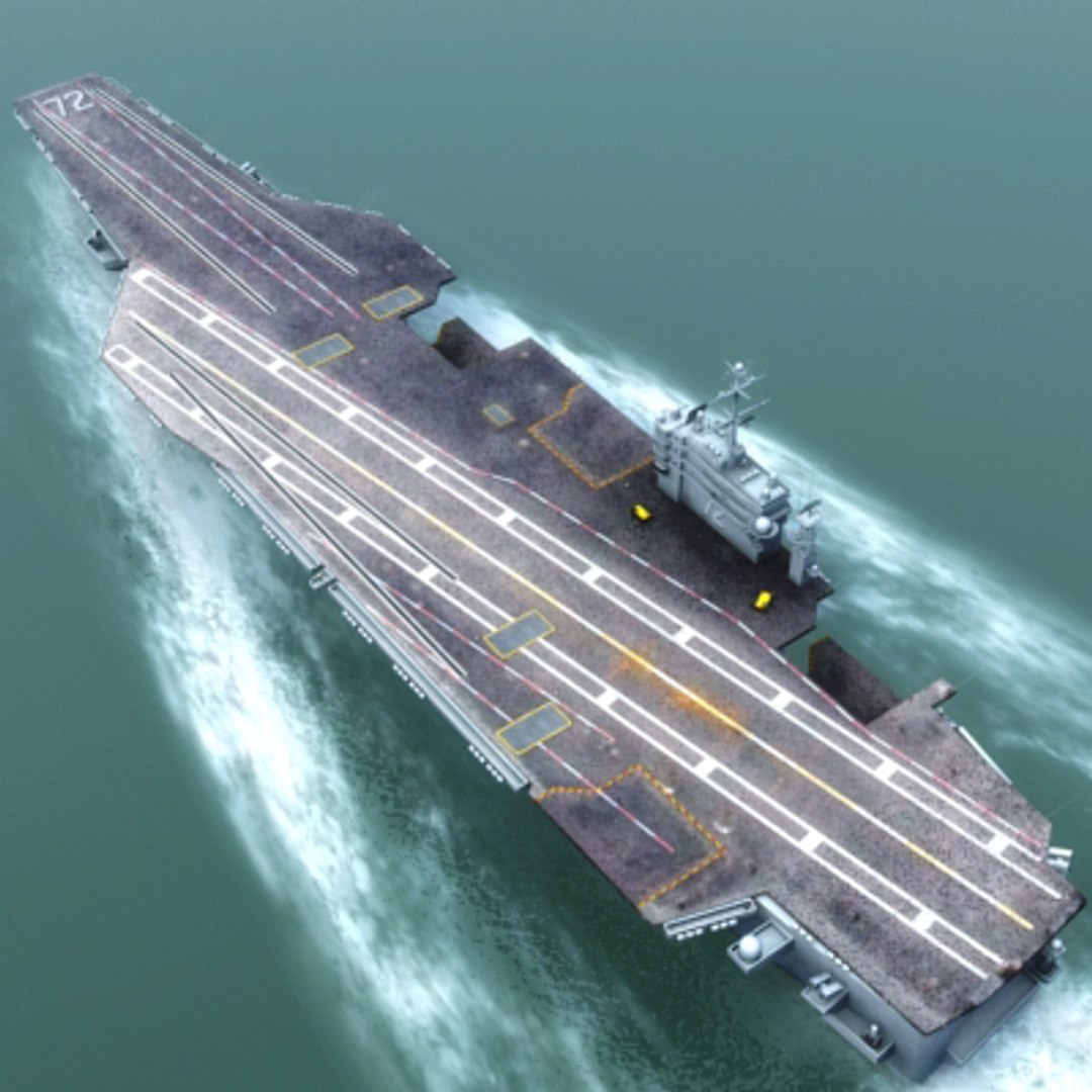 Cvn-72 Aircraft Carrier Cvn 3d 3ds