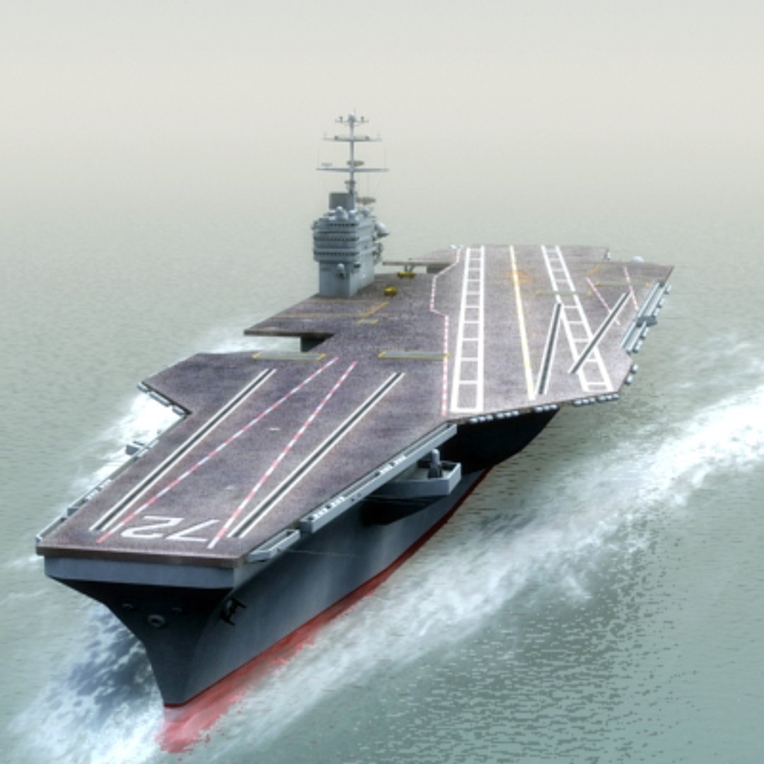 Cvn-72 Aircraft Carrier Cvn 3d 3ds