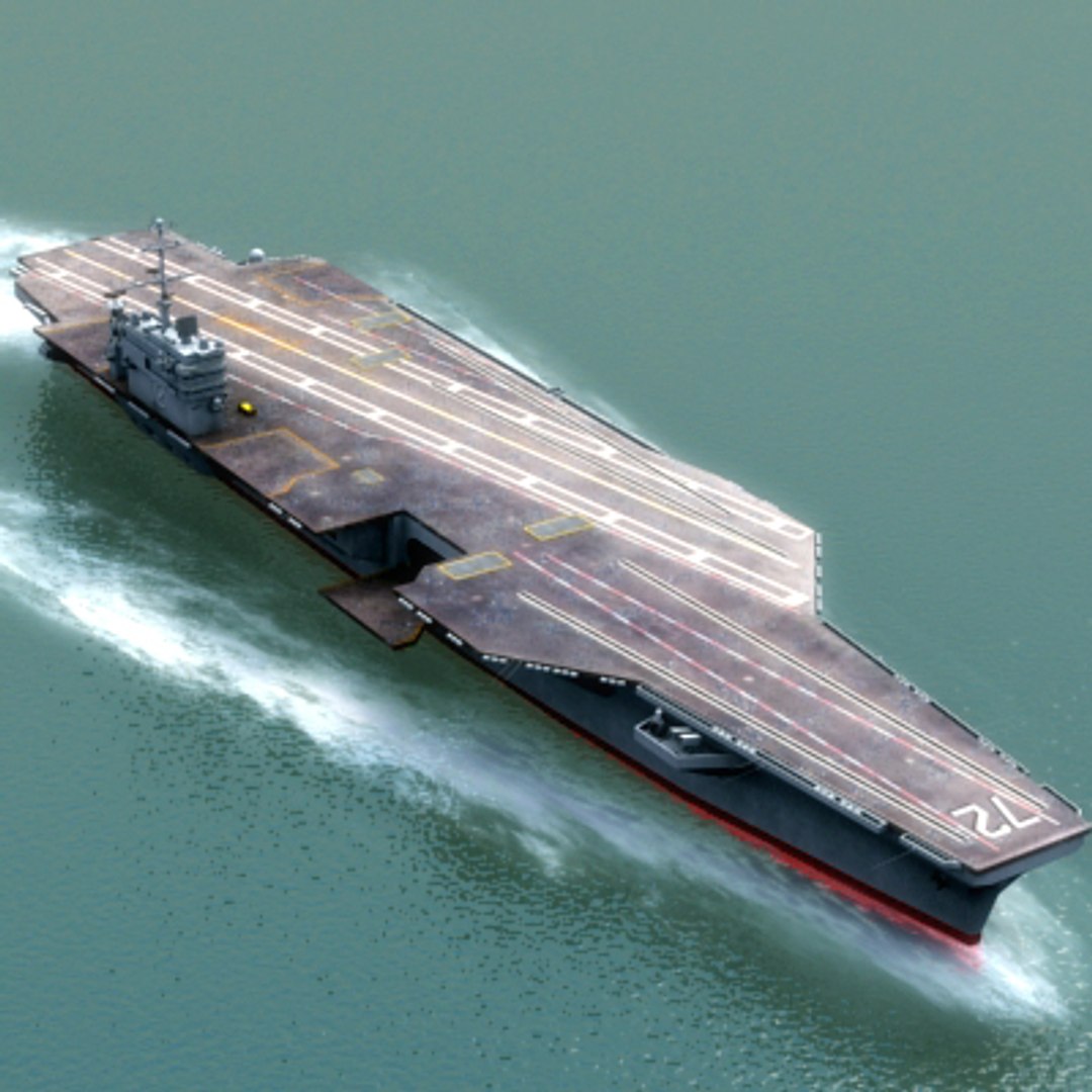Cvn-72 Aircraft Carrier Cvn 3d 3ds