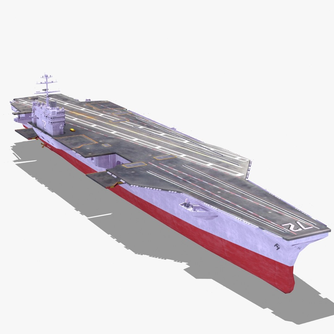 Cvn-72 Aircraft Carrier Cvn 3d 3ds