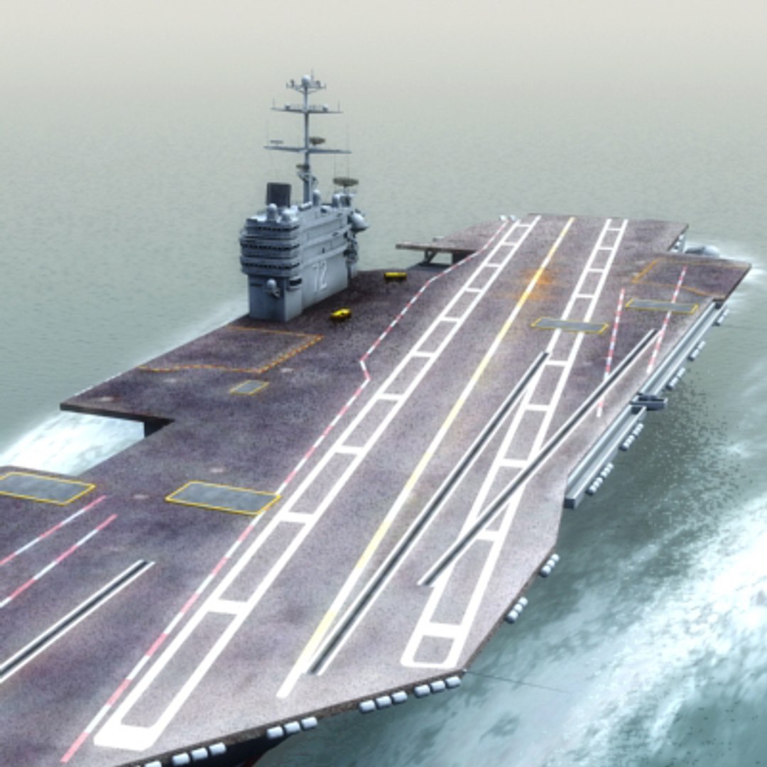 Cvn-72 Aircraft Carrier Cvn 3d 3ds