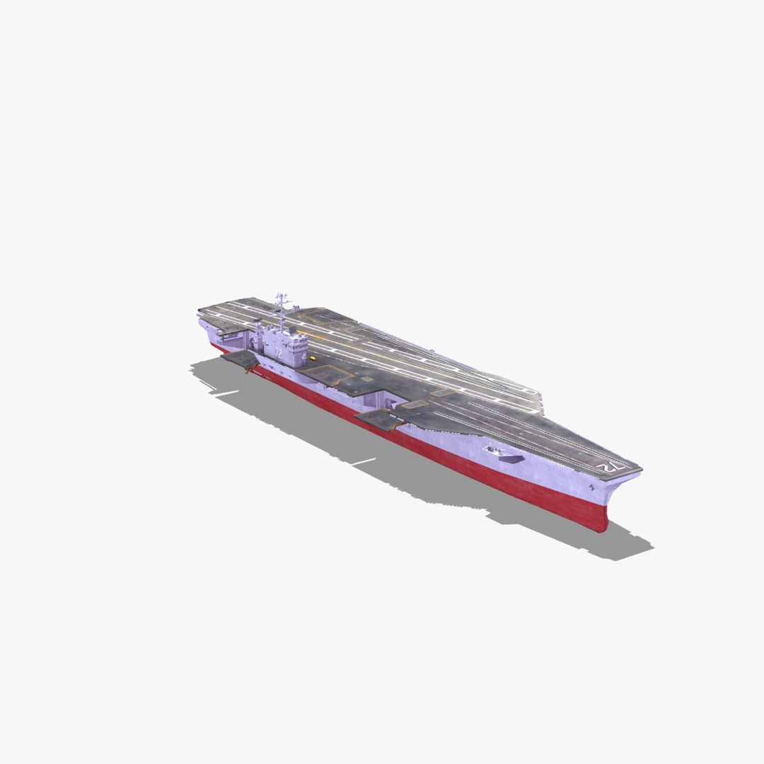 Cvn-72 Aircraft Carrier Cvn 3d 3ds
