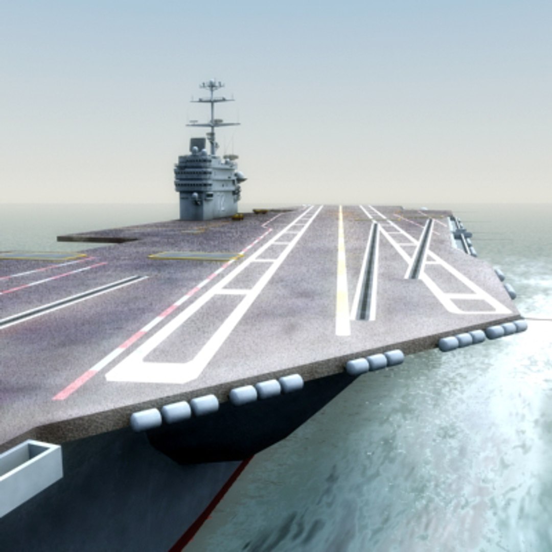 Cvn-72 Aircraft Carrier Cvn 3d 3ds