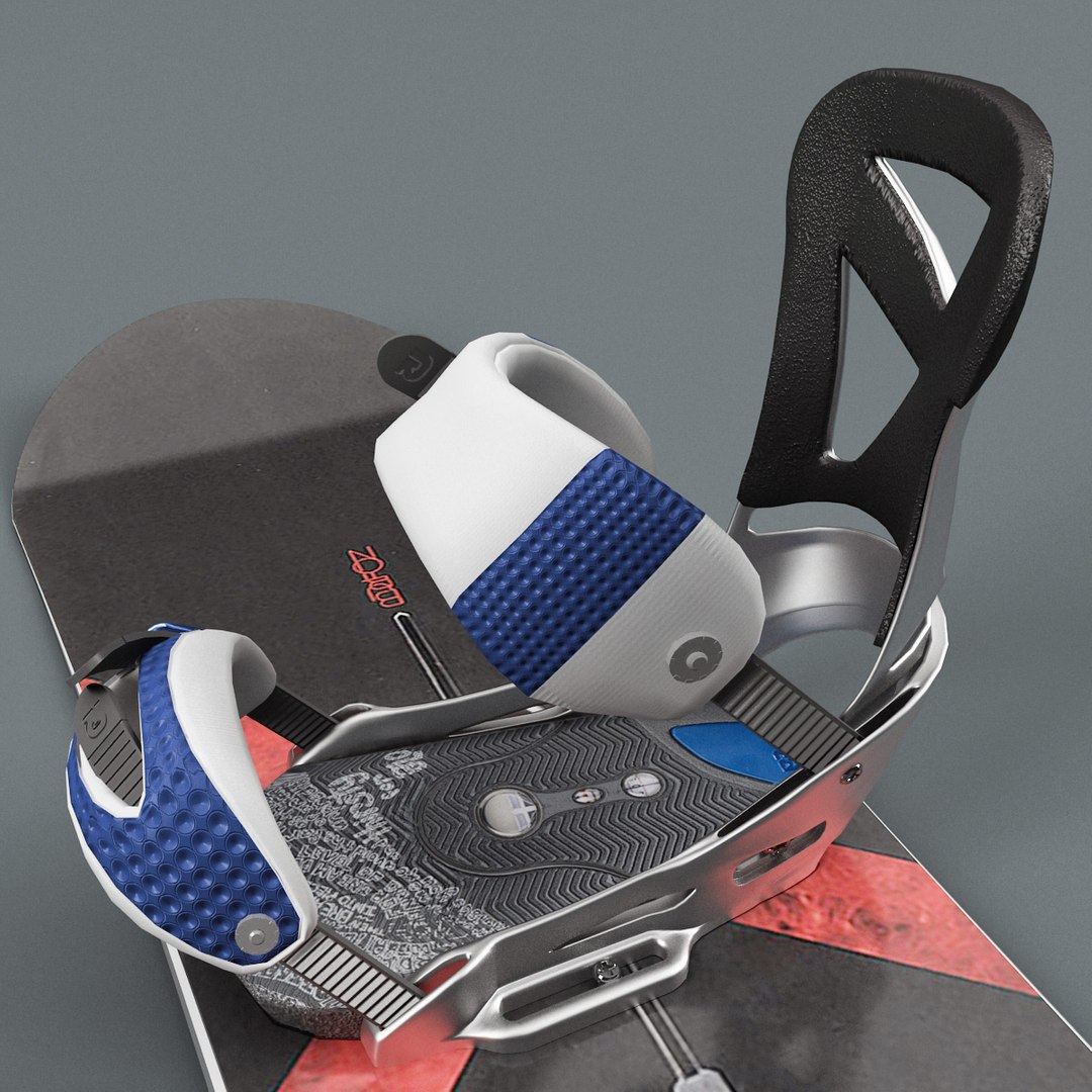 3d Snowboard V2 Model