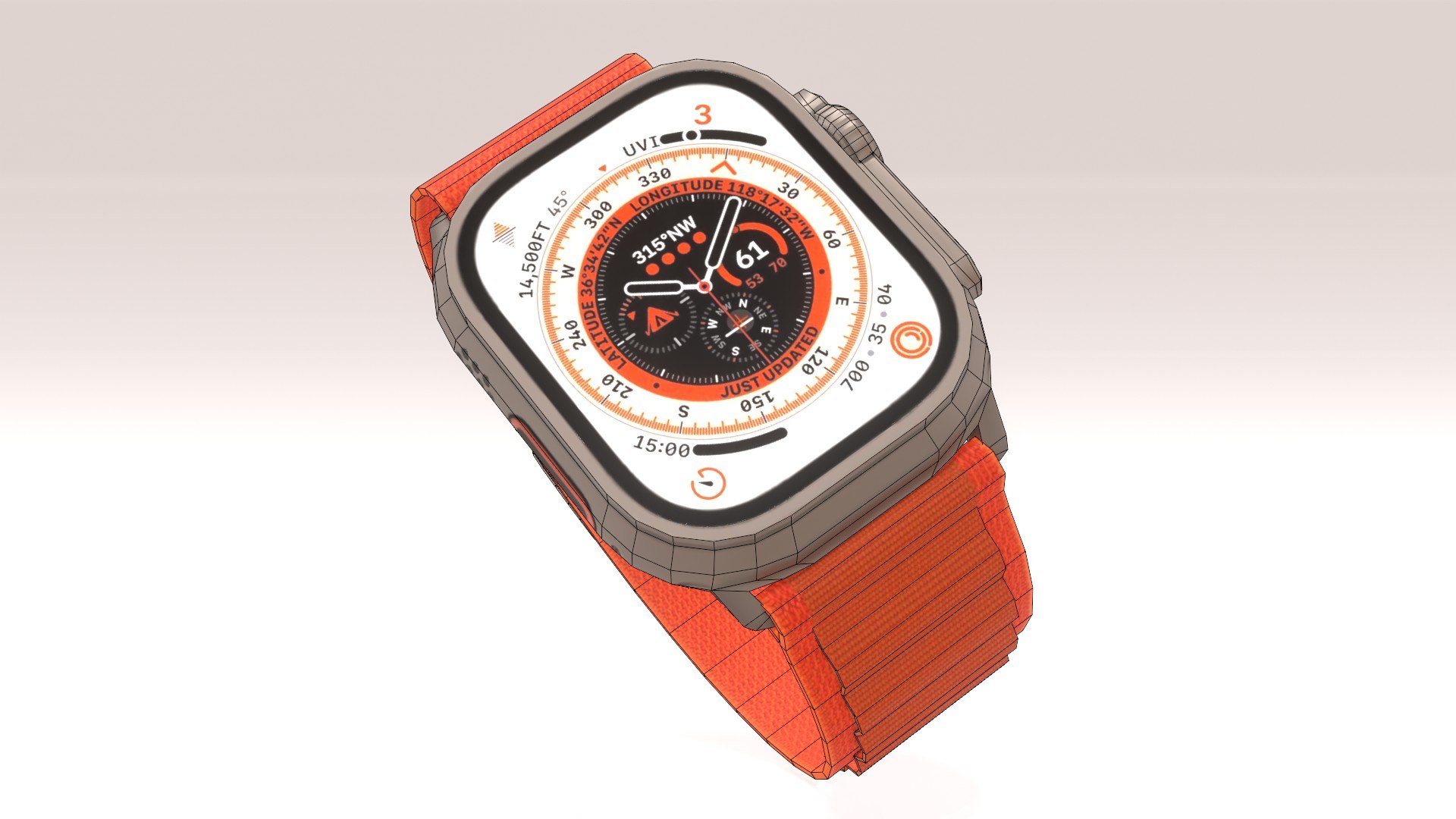 Apple Watch Ultra 3D model - TurboSquid 2077362